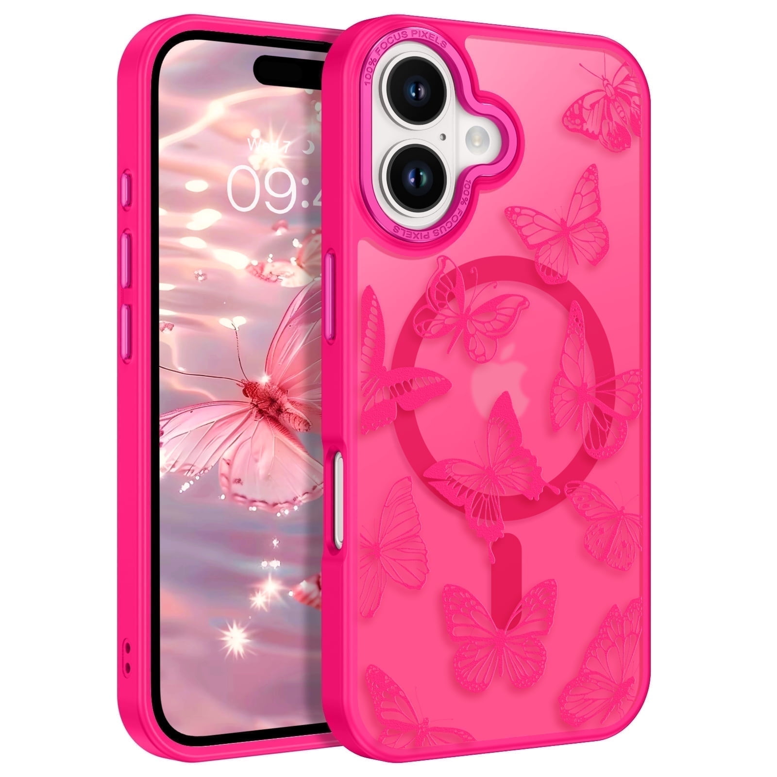 DOMAVER iPhone 16 Plus Case 6.7 inches MagSafe Compatible Slim ...