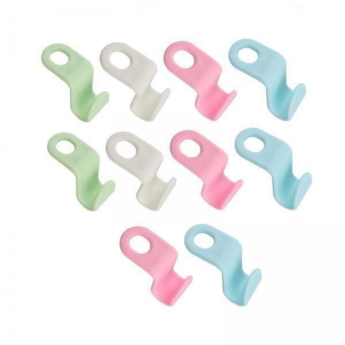 DOMELAY 2 X 10pcs Clothes Hanger Connector Hooks, Heavy Duty Cascading ...