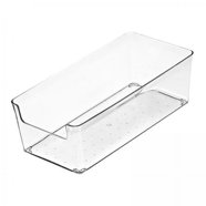 YBM Home Silver Mesh Drawer Organizer Tray for Home and Office 12 in. L ...