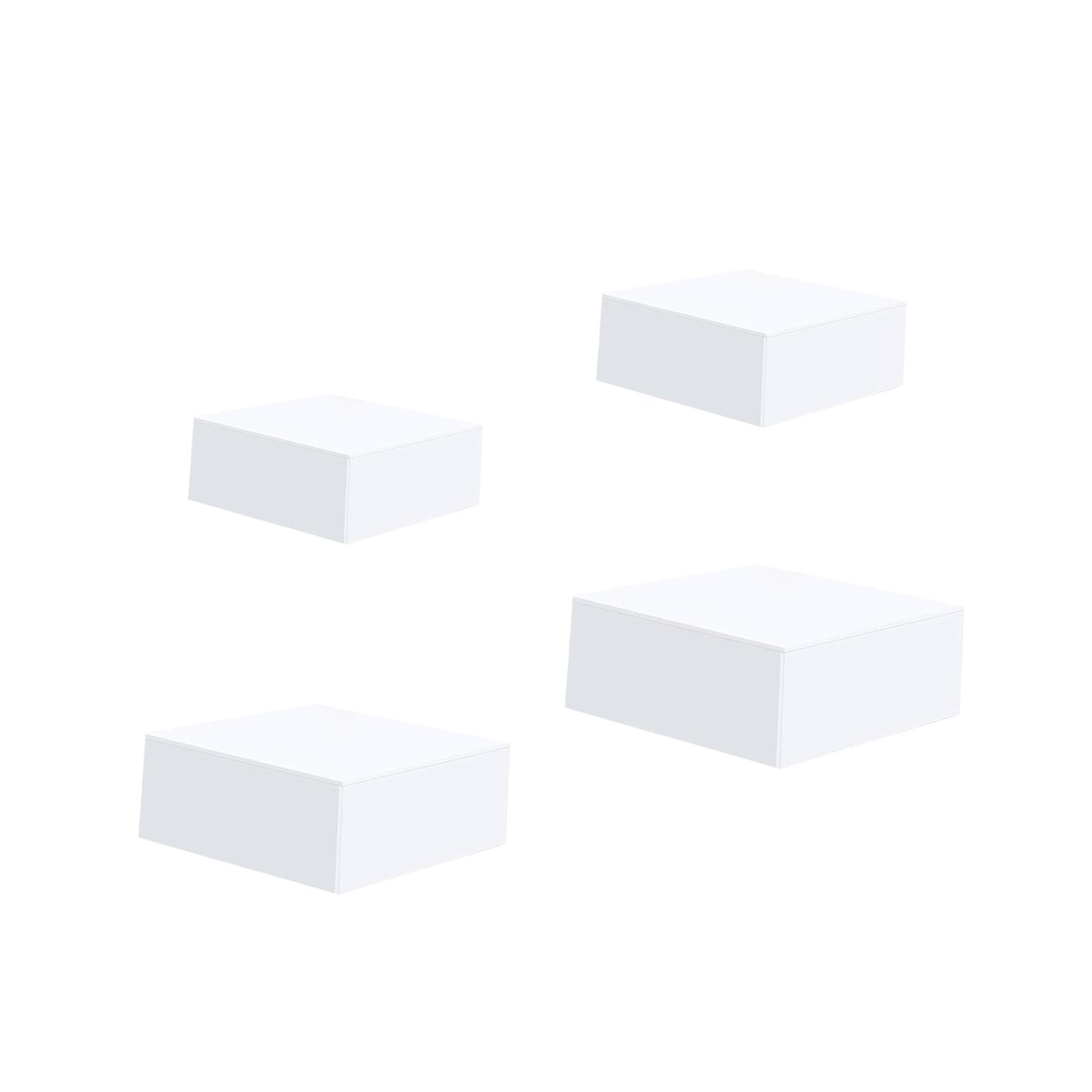 DOMELAY 4Pcs Buffet Riser Acrylic Cake Riser Display Stands for Candy ...