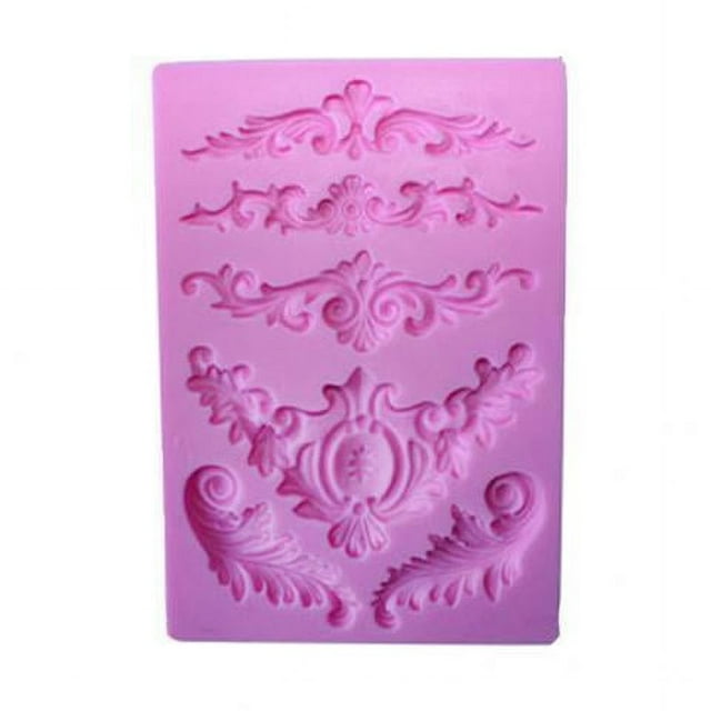 DOMELAY 5xSilicone Fondant Cake Sugarcraft Decorating Mould Tools Shape ...