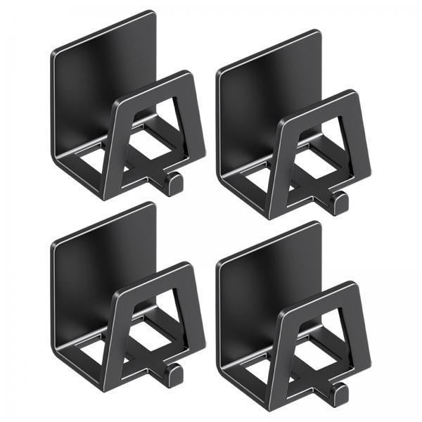 DOMELAY 6x4 Pieces Pot Lid Holder Wall Mounted Space Saving Pan Cover ...