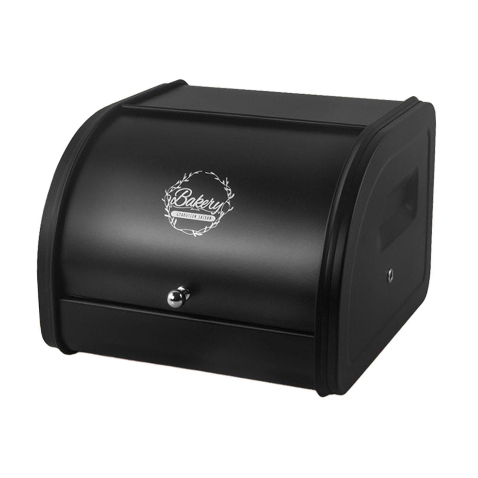 DOMELAY Bread Box Multipurpose Roll Top Bread Bin for Baked Goods ...