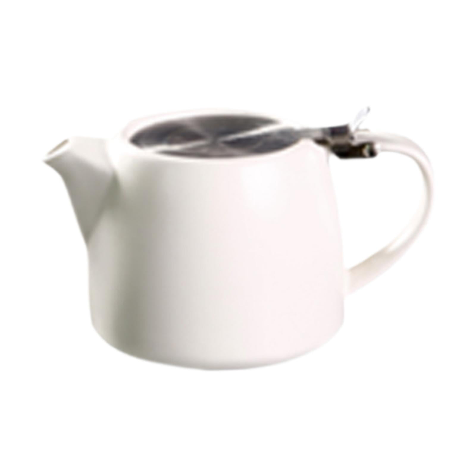 DOMELAY Ceramic Tea Pot 500ml Juice with Stainless Steel Strainer for ...