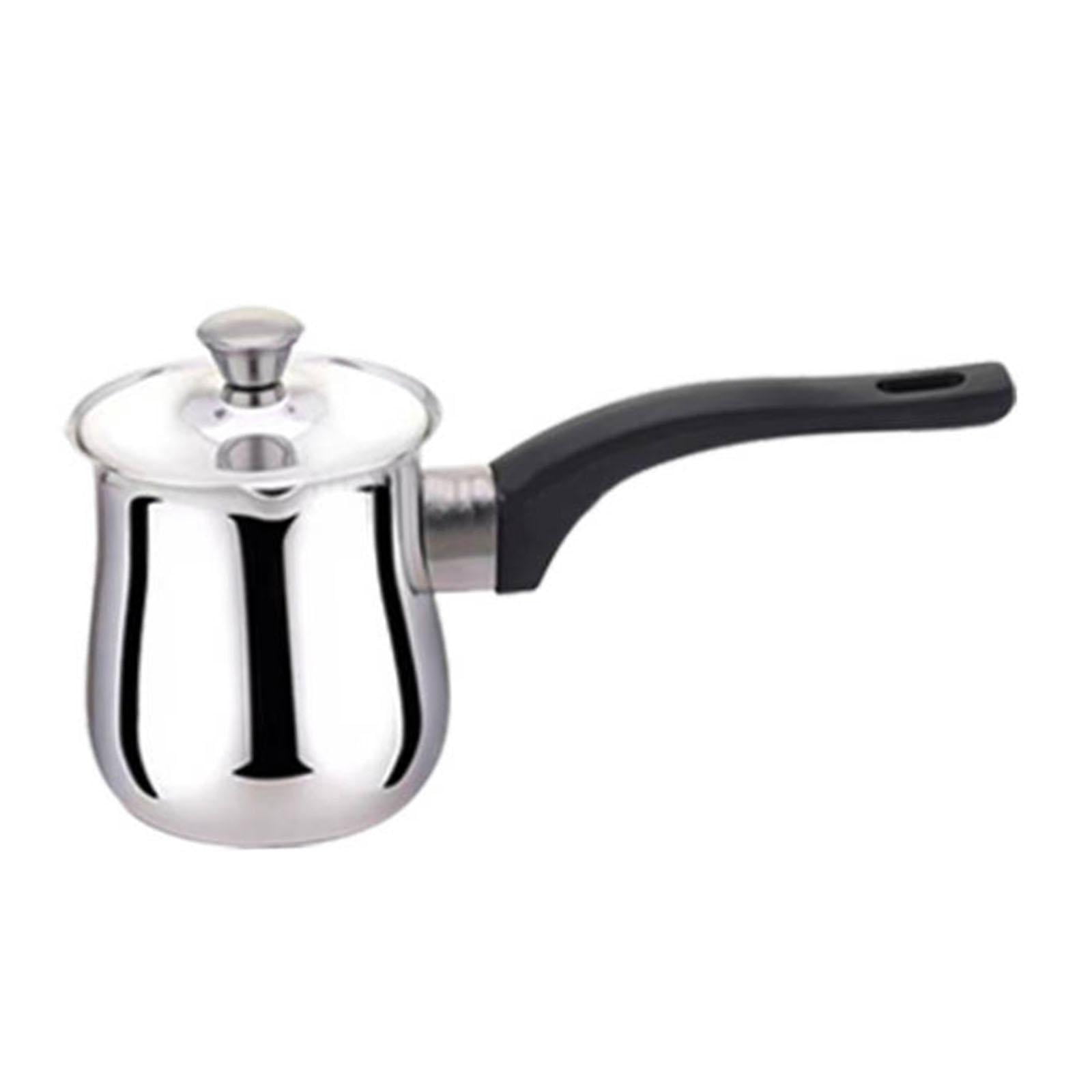 DOMELAY Coffee Pot Portable Stainless Steel Coffee Cup for Kitchen Restaurant Office 1080ml ...