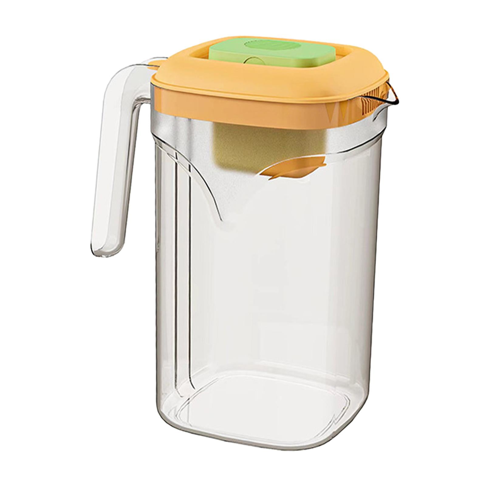 DOMELAY Cold Water Pitcher Multipurpose Transparent Easy Carrying ...