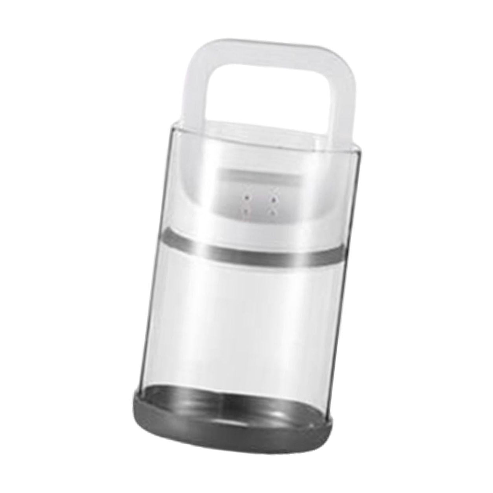 DOMELAY Glass Storage Jar with Lid Wide Mouth Apothecary Jar for Nuts ...