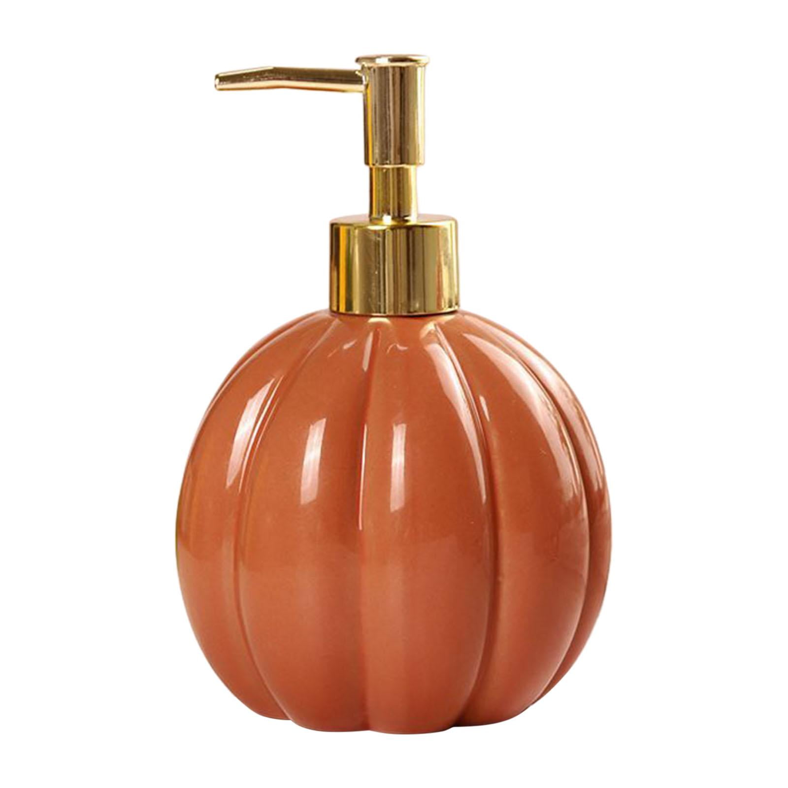DOMELAY Halloween Pumpkin Soap Dispenser Fall Hand Soap Dispenser for ...