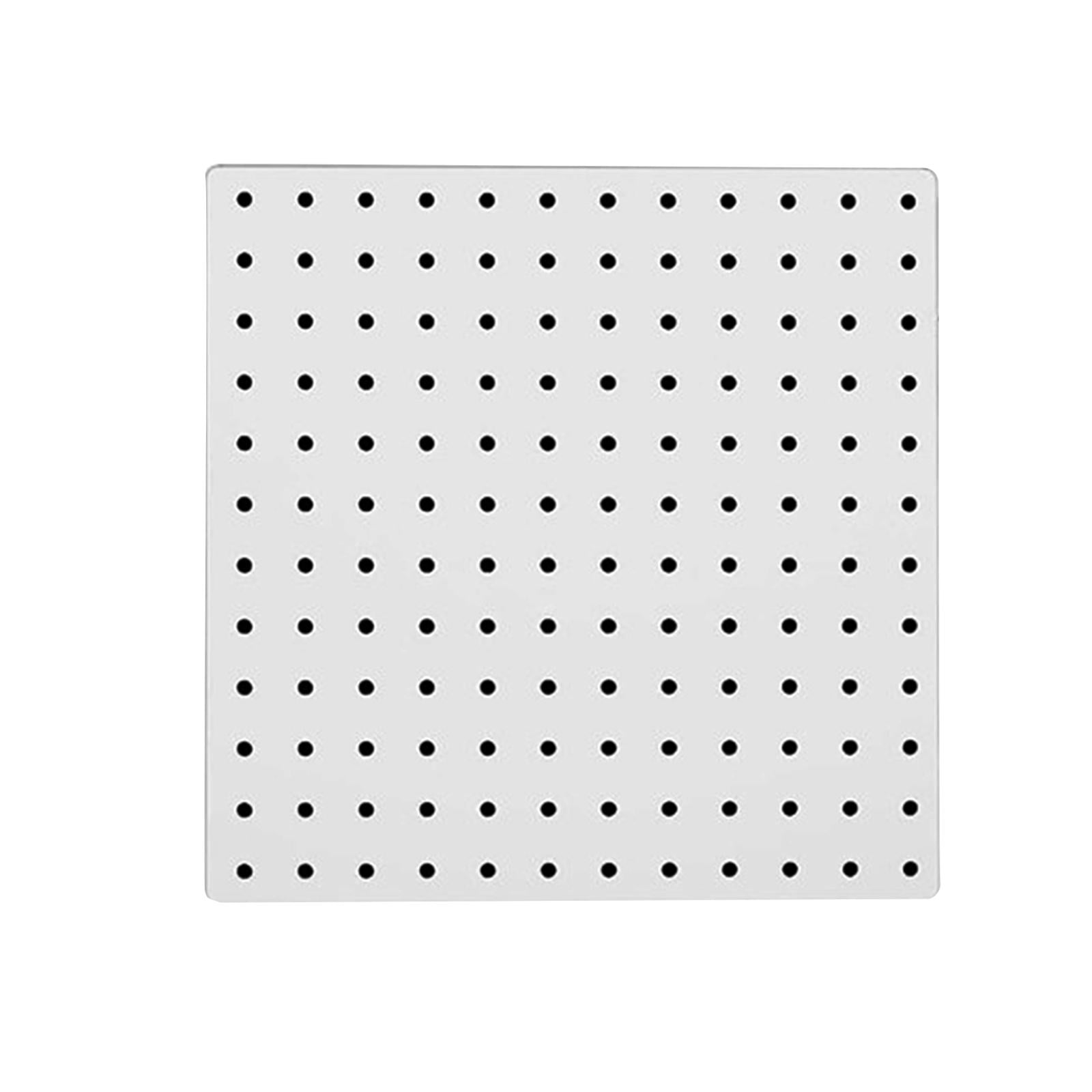 DOMELAY Hole Board Household Pegboard Wall Panel for Dormitory Garage ...