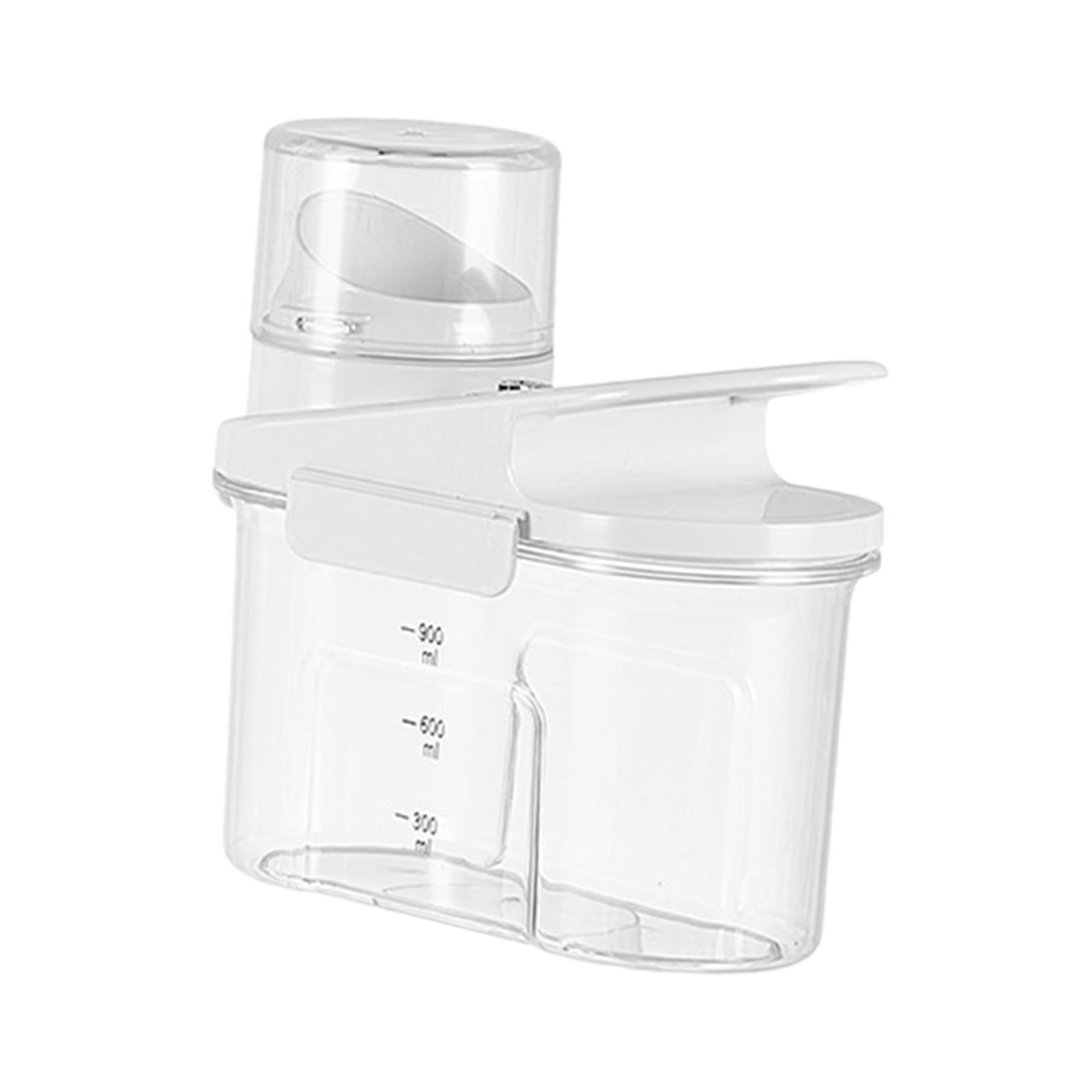 DOMELAY Laundry Powder Container Laundry Liquid Storage Tank with Scale ...
