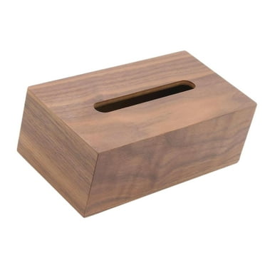 Unfinished Wood Tissue Box Cover for Arts and Crafts, Home Decor (5 x 5 ...