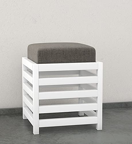 DOMESTIC POINT Wooden Foot StoolSquare TableOffice StoolStool for ...