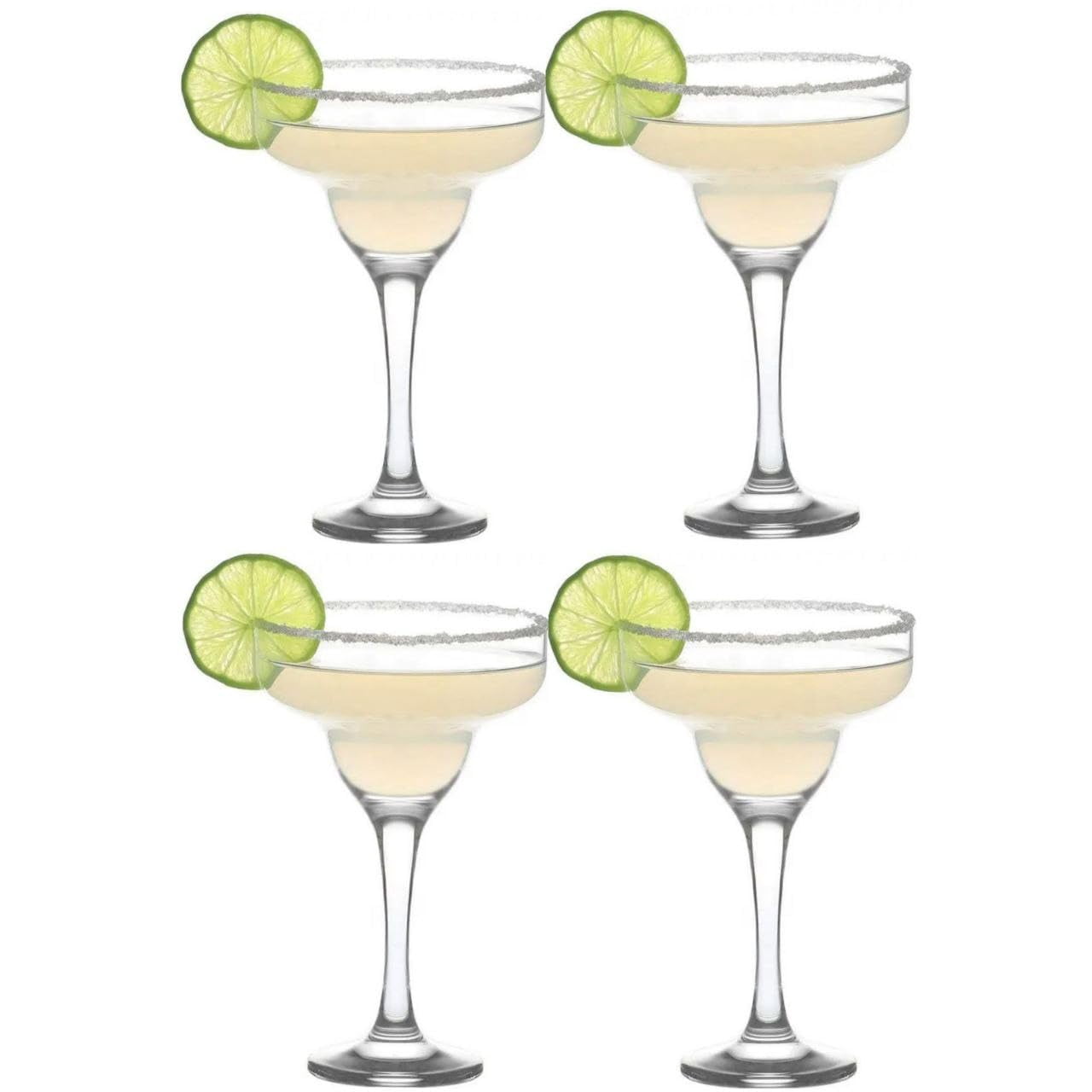 DOMINGO HUB Margarita Glass Wine Glass 225 ML Set of 4 Brandy Glass for ...