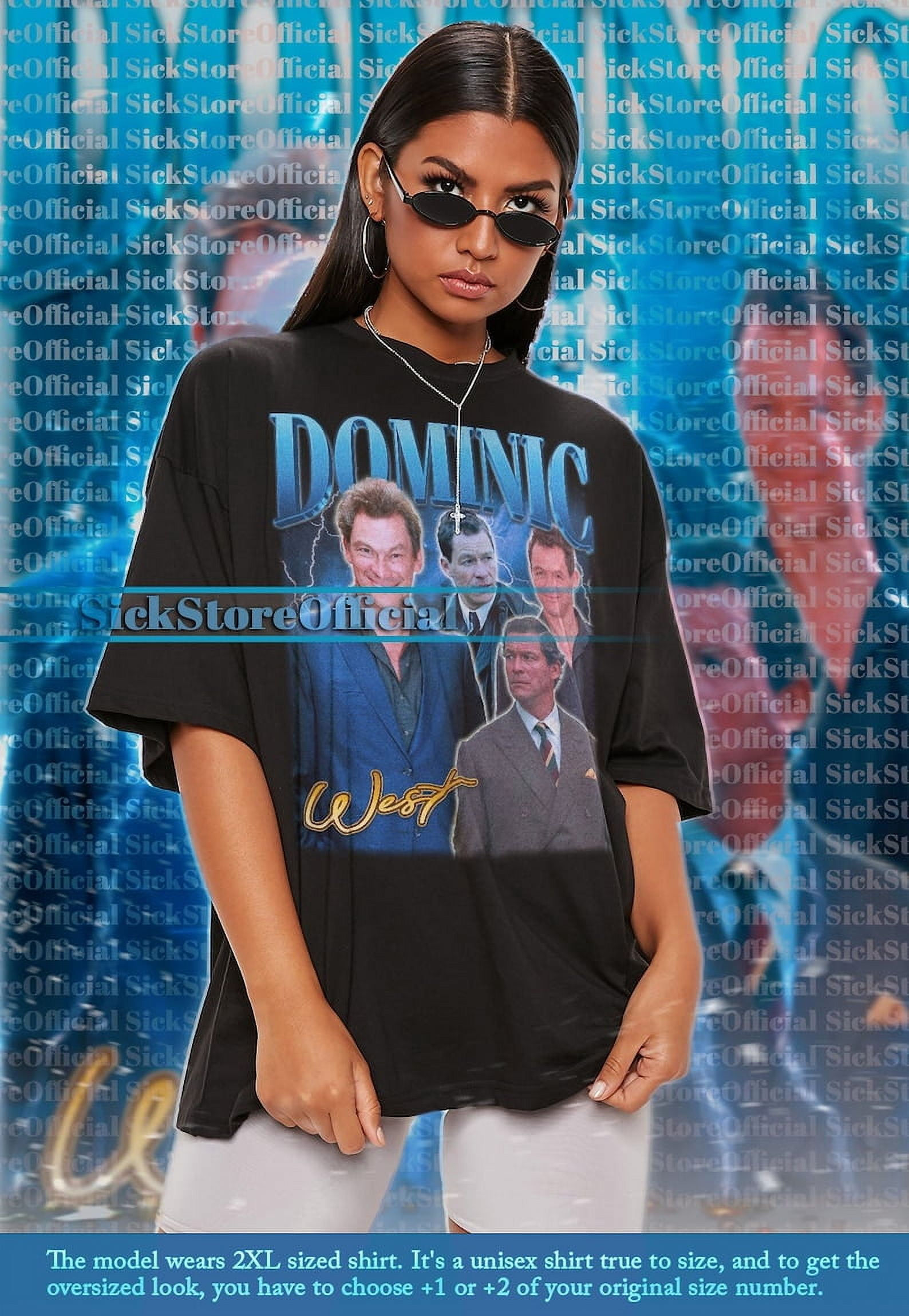 DOMINIC WEST Vintage Shirt, Dominic West Homage Tshirt, Dominic West ...