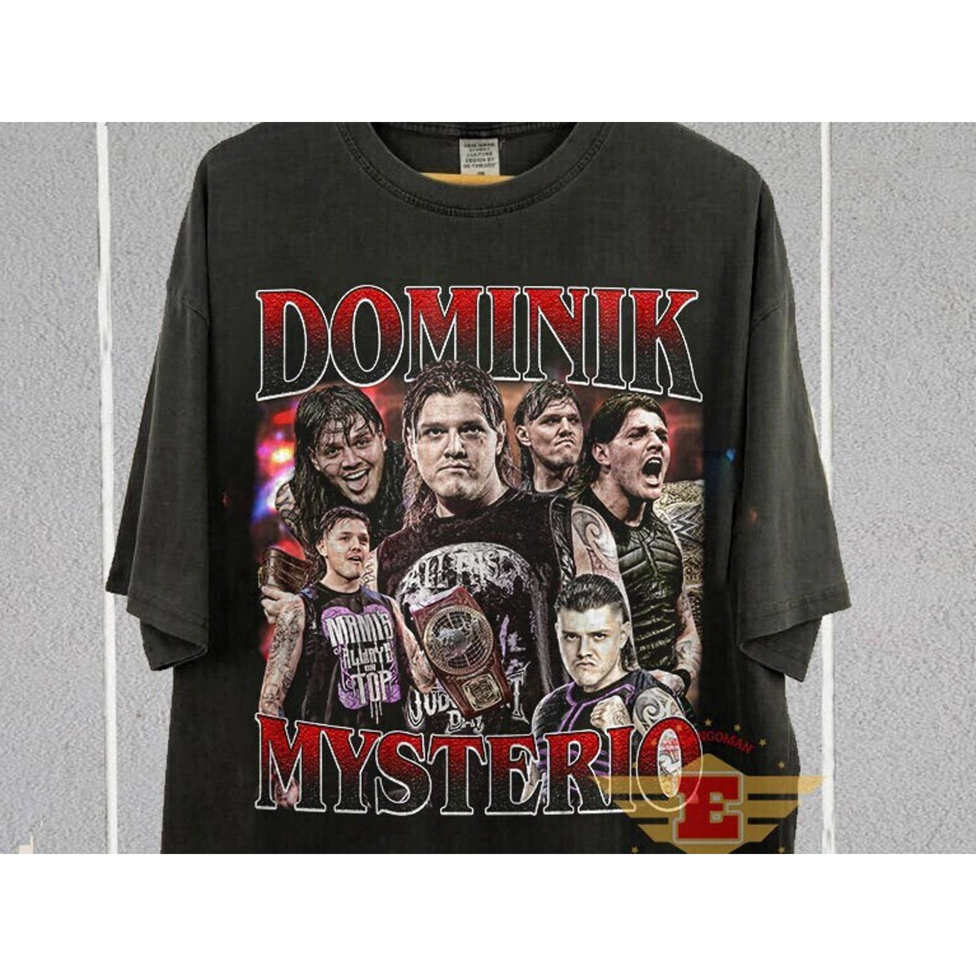 DOMINIK MYSTERIO Vintage, Dominik Mysterio Homage Actor, Dominik ...