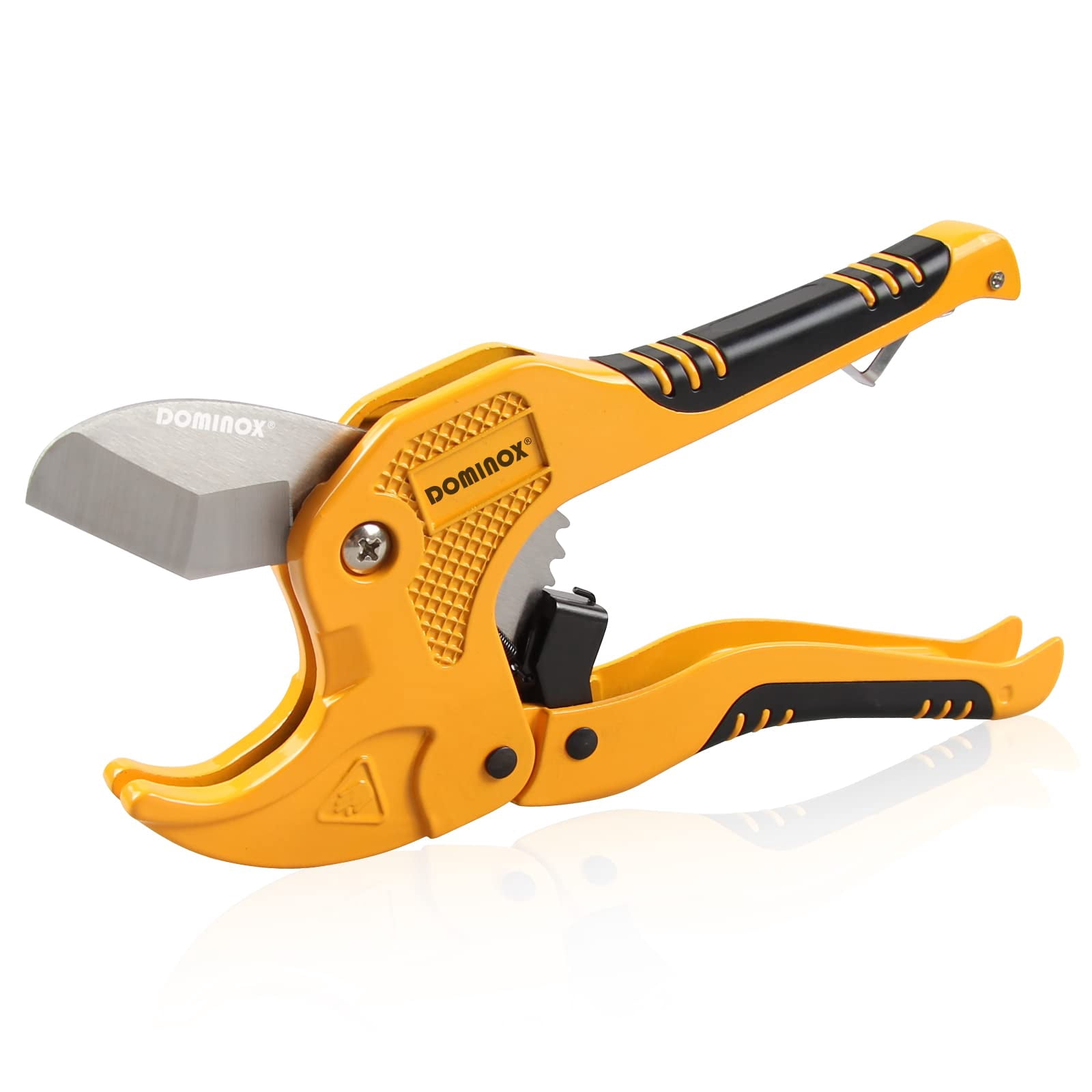 DOMINOX 1-5/8 Inch O.D. Ratchet-type PVC Pipe Cutter, Apply to PEX, PVC ...