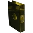 Don-Jo 55A-CW 22 Gauge Stainless Steel Mortise Lock Wrap-Around Plate ...