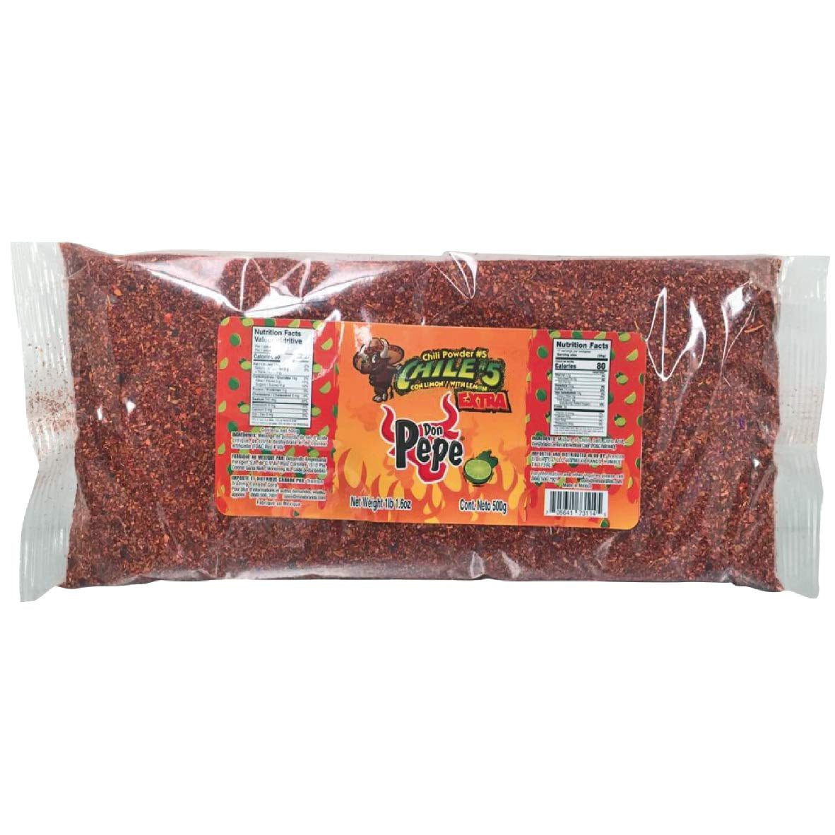 DON PEPE Chile #5 SAF21 Extra with Lemon ( Mexican Chili seasoning with ...