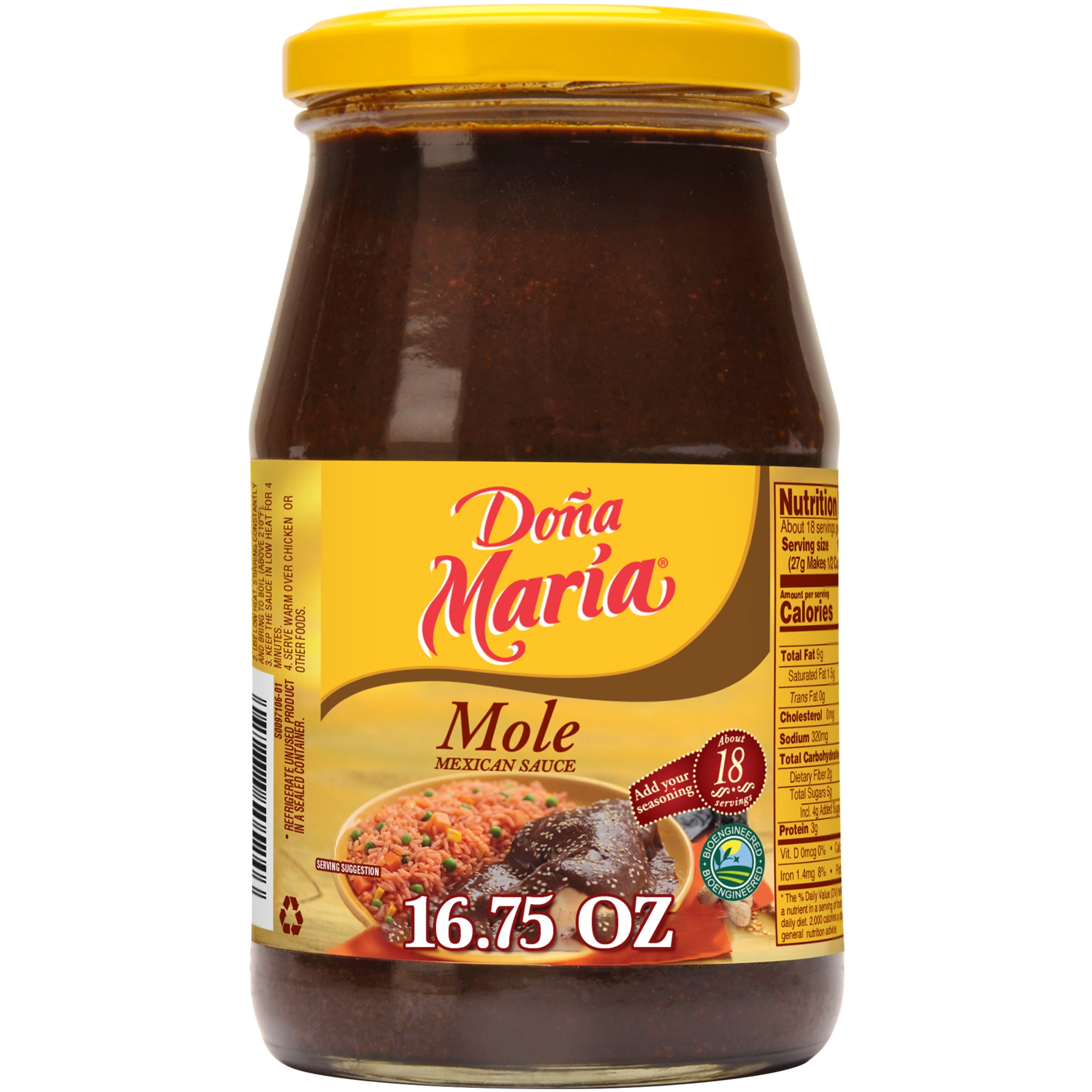 DONA MARIA® Mole, 16.75 oz - Walmart.com