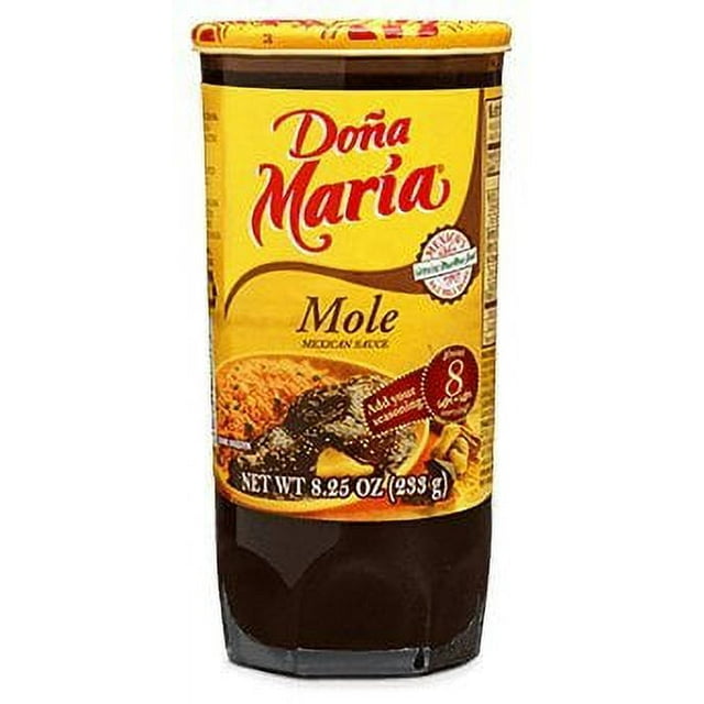 DONA MARIA, Mole Sauce, Pack of 3, Size 8.25 OZ - Walmart.com