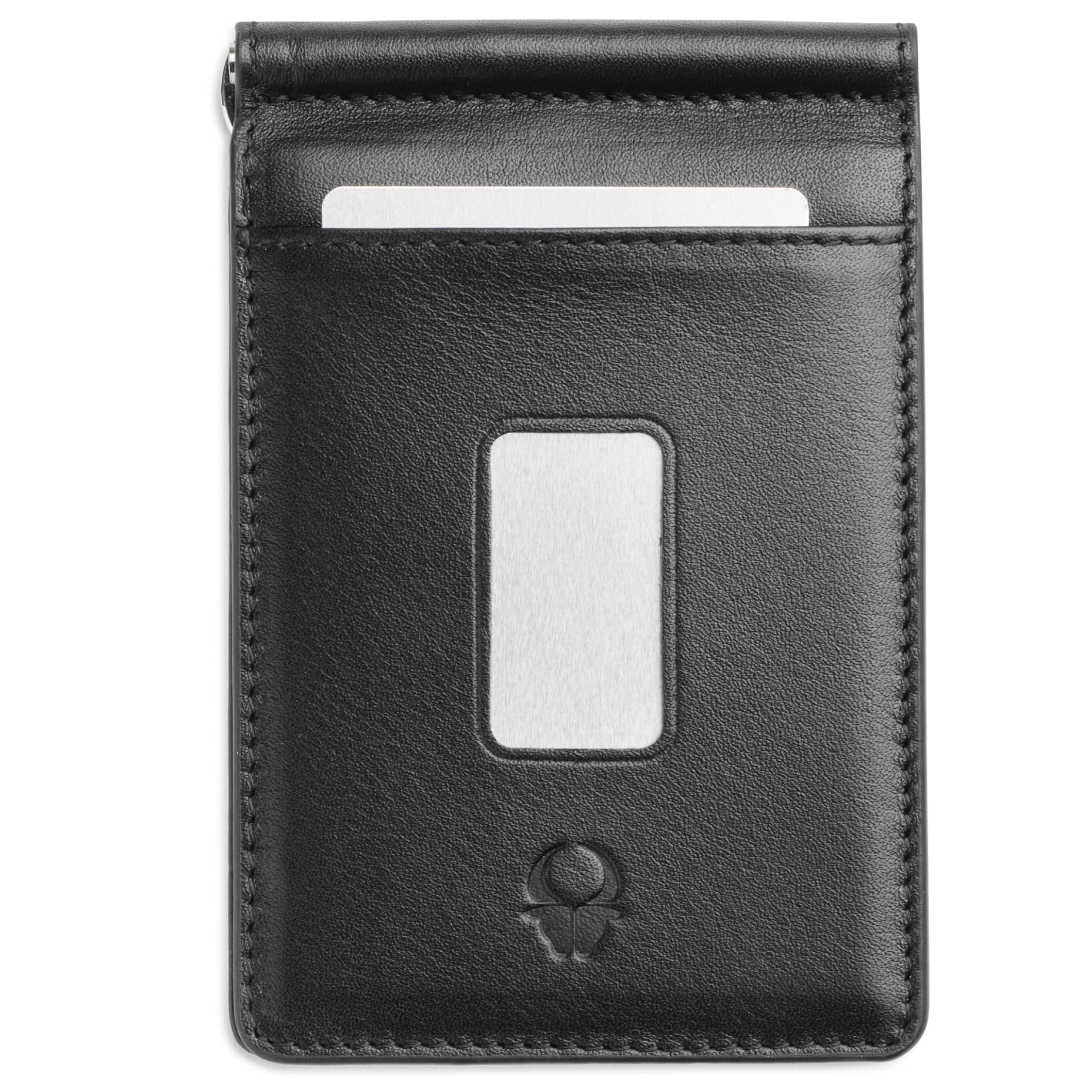 DONBOLSO Slim Leather Wallet - Minimalist Bifold Wallet for Men - RFID ...