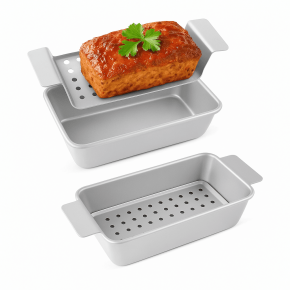 Shop Durable Nonstick Meatloaf Pans for Easy Baking in Home Kitchen