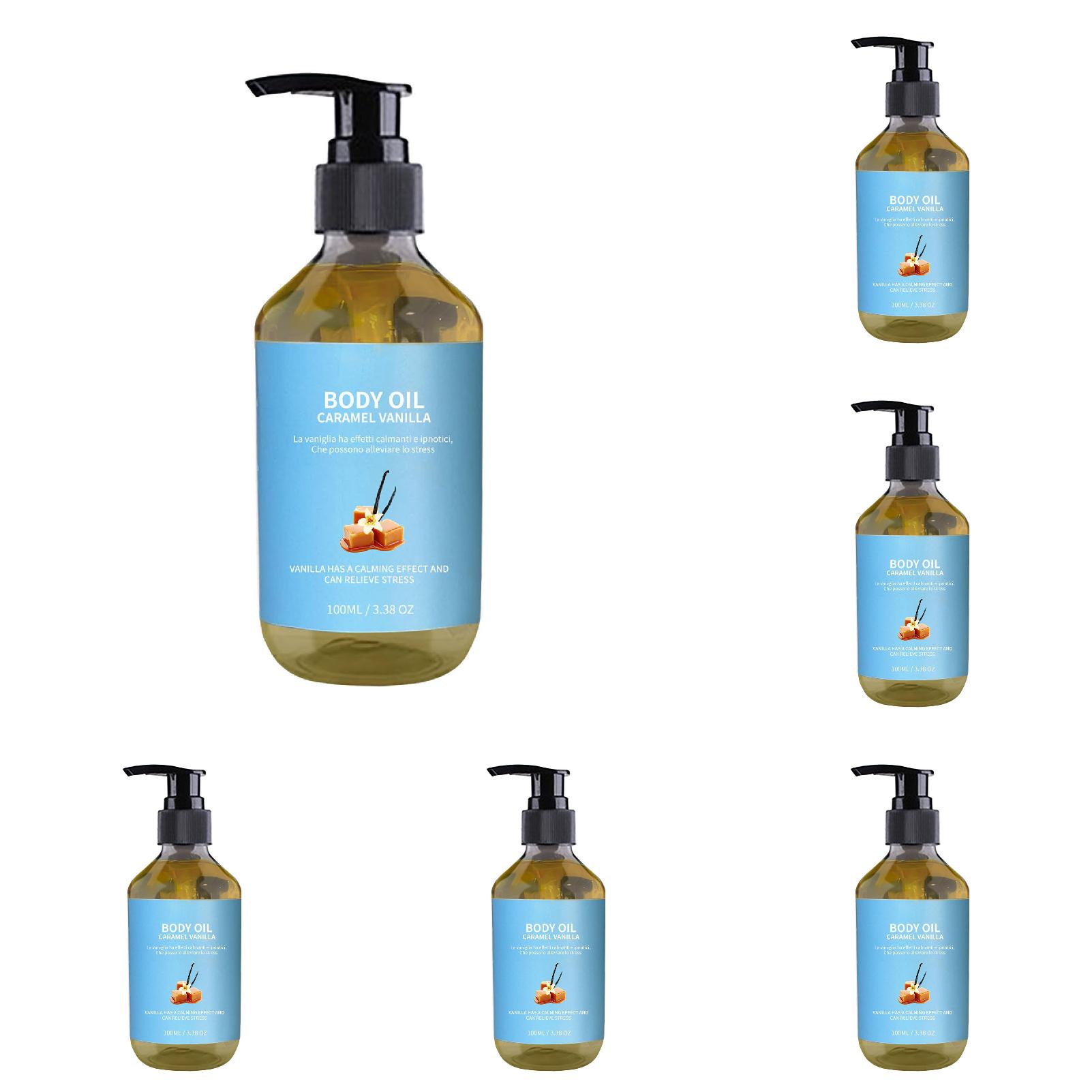 DONGGWTS Body Oil CaramelVanilla CaramelVanilla Body Oil Body Oil Body ...