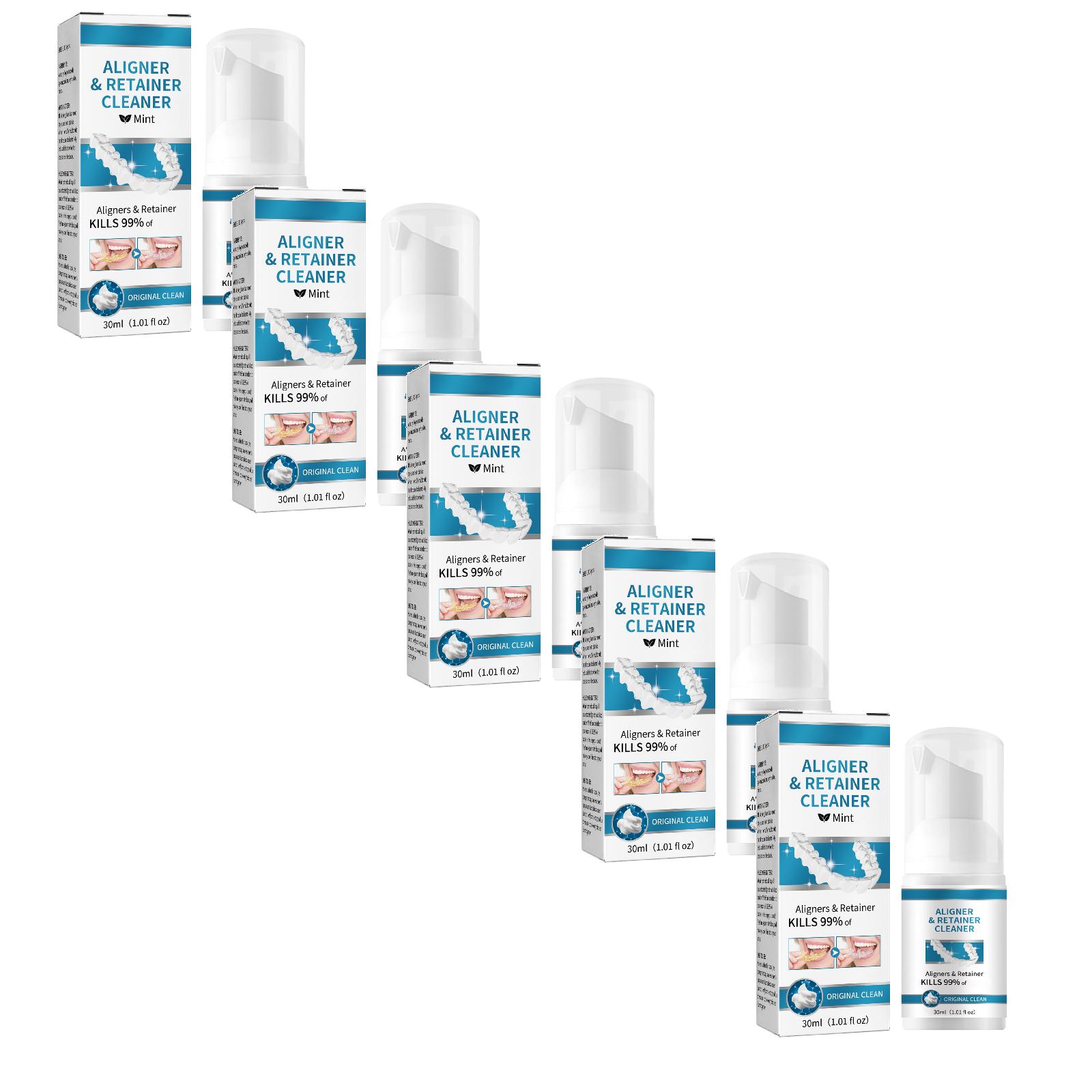 DONGGWTS Denture Cleaner Oral Cleaning Care Fresh Breath Removing Stains Dentures Cleaning Teeth ...