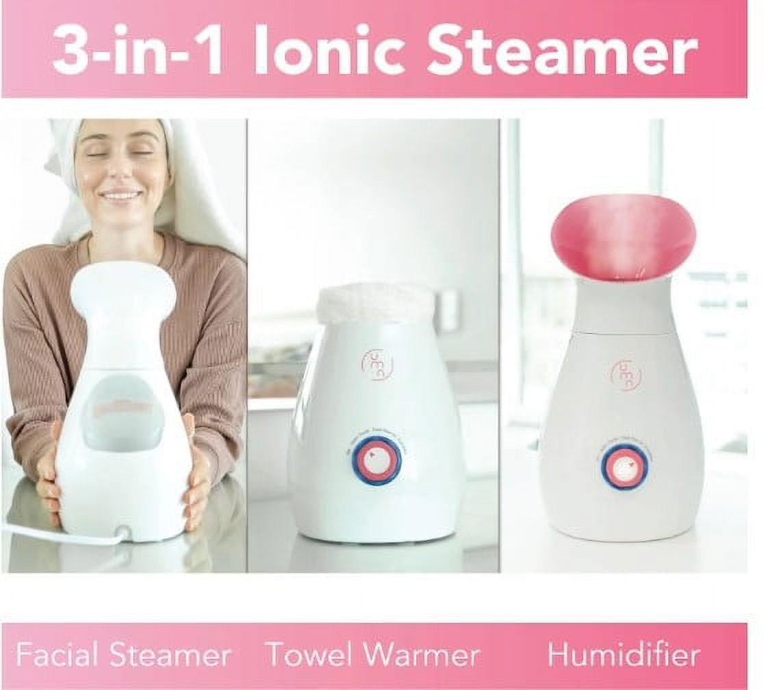 DONGGWTS Du.alNozzle Hot Steam Facial Cleanser For Home Use & Beauty ...