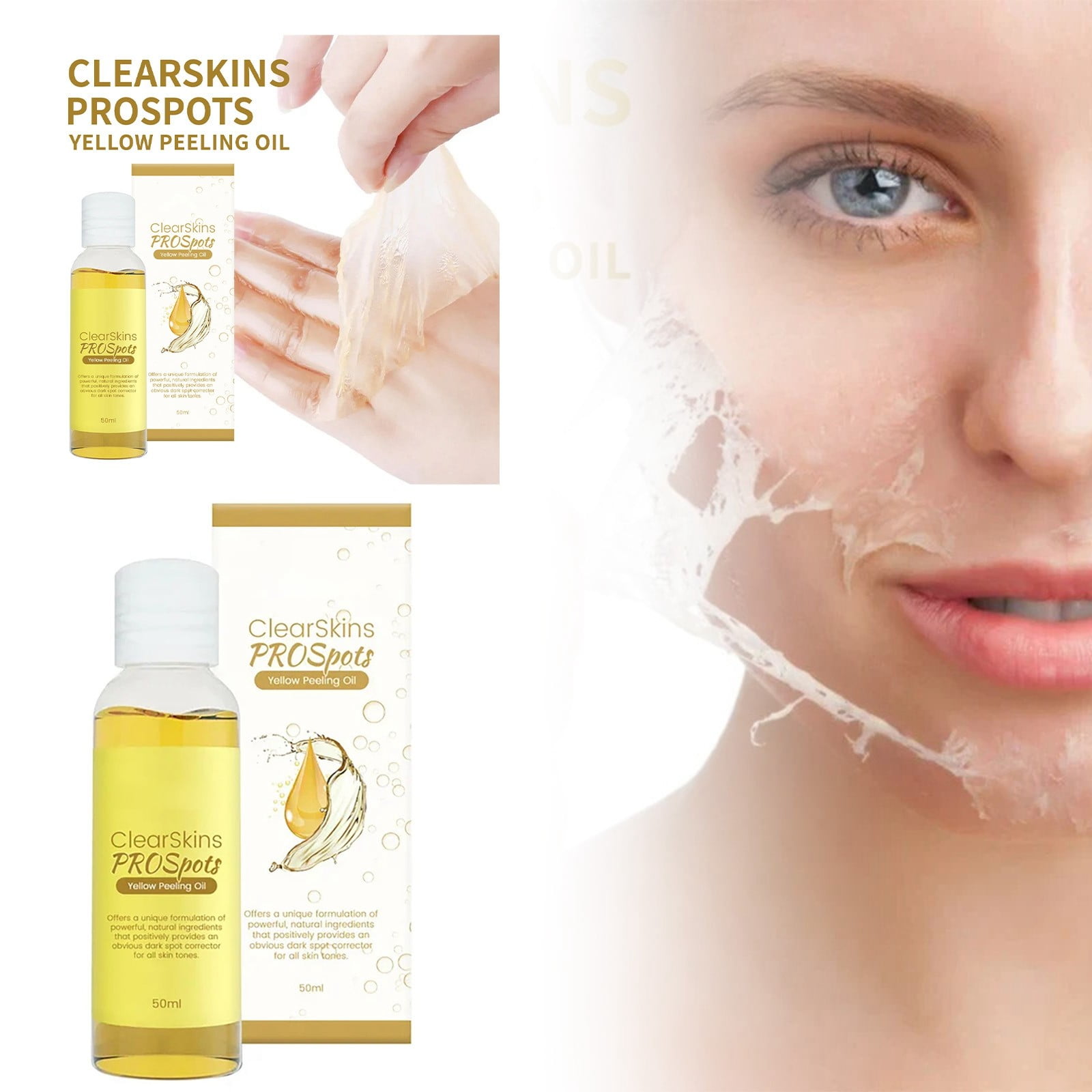 DONGGWTS Exfoliating Makeup Remover Oil Deep Cleansing Exfoliating Dead ...