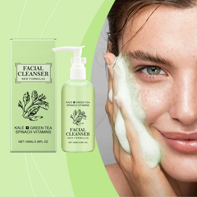 DONGGWTS Face Stuff Face for Sensitive Skin Oily Skin Face Wash Green ...