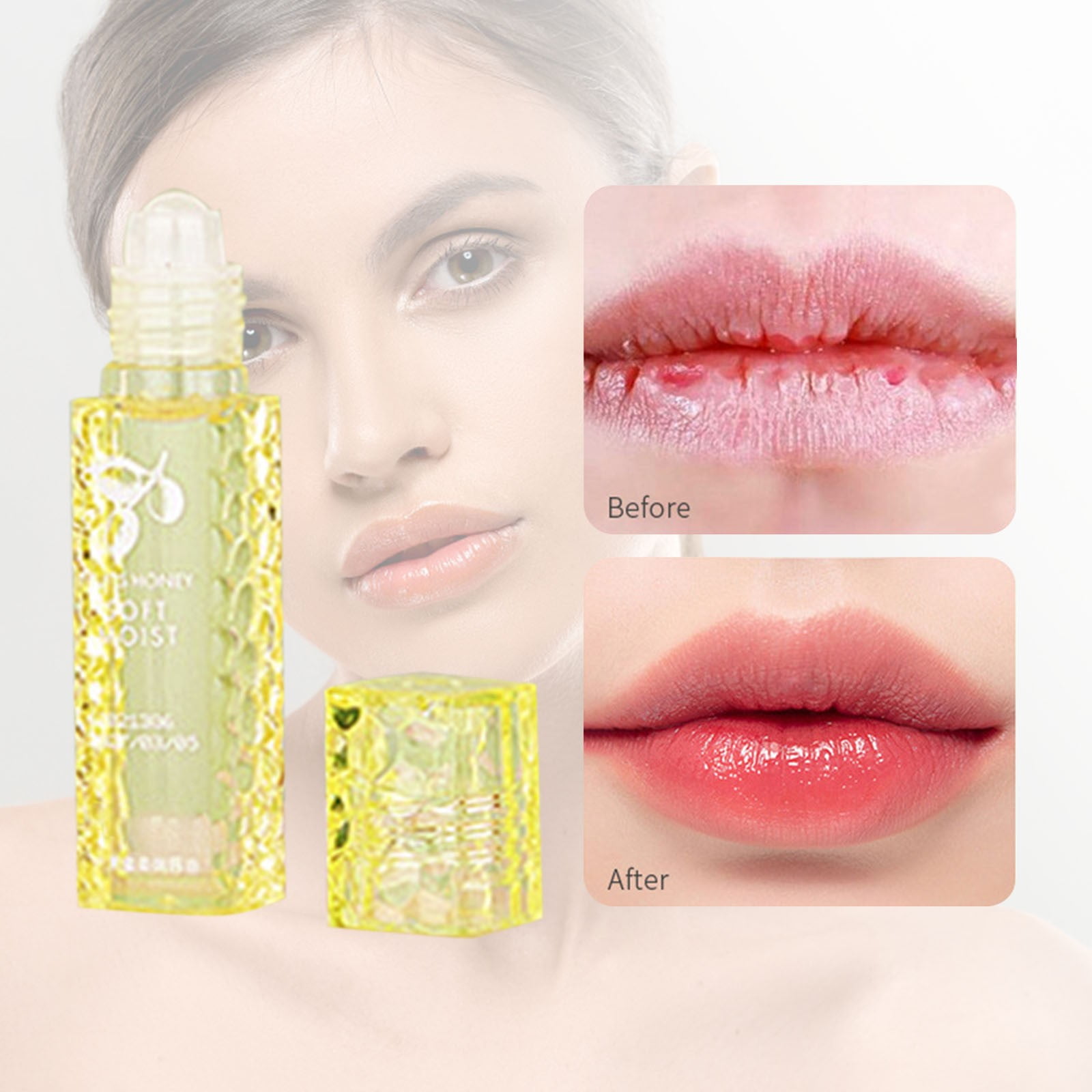 DONGGWTS Fruit Lipstick For Foman Moisturizes Hydrates Dry Cracks ...