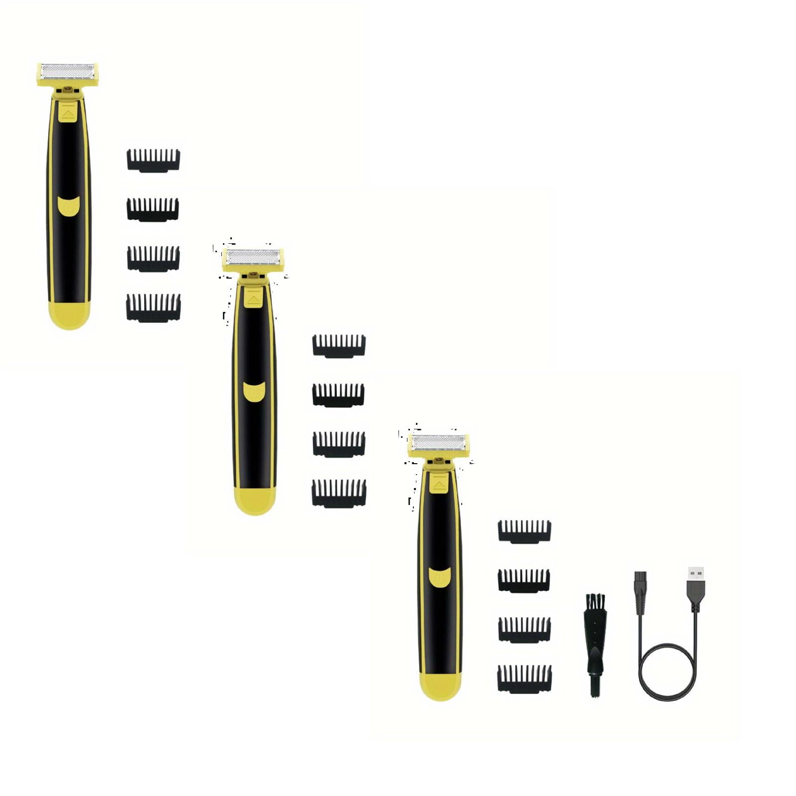 DONGGWTS Full Body Washed Wet And Dry Shaver Men's Shaver Full Body ...