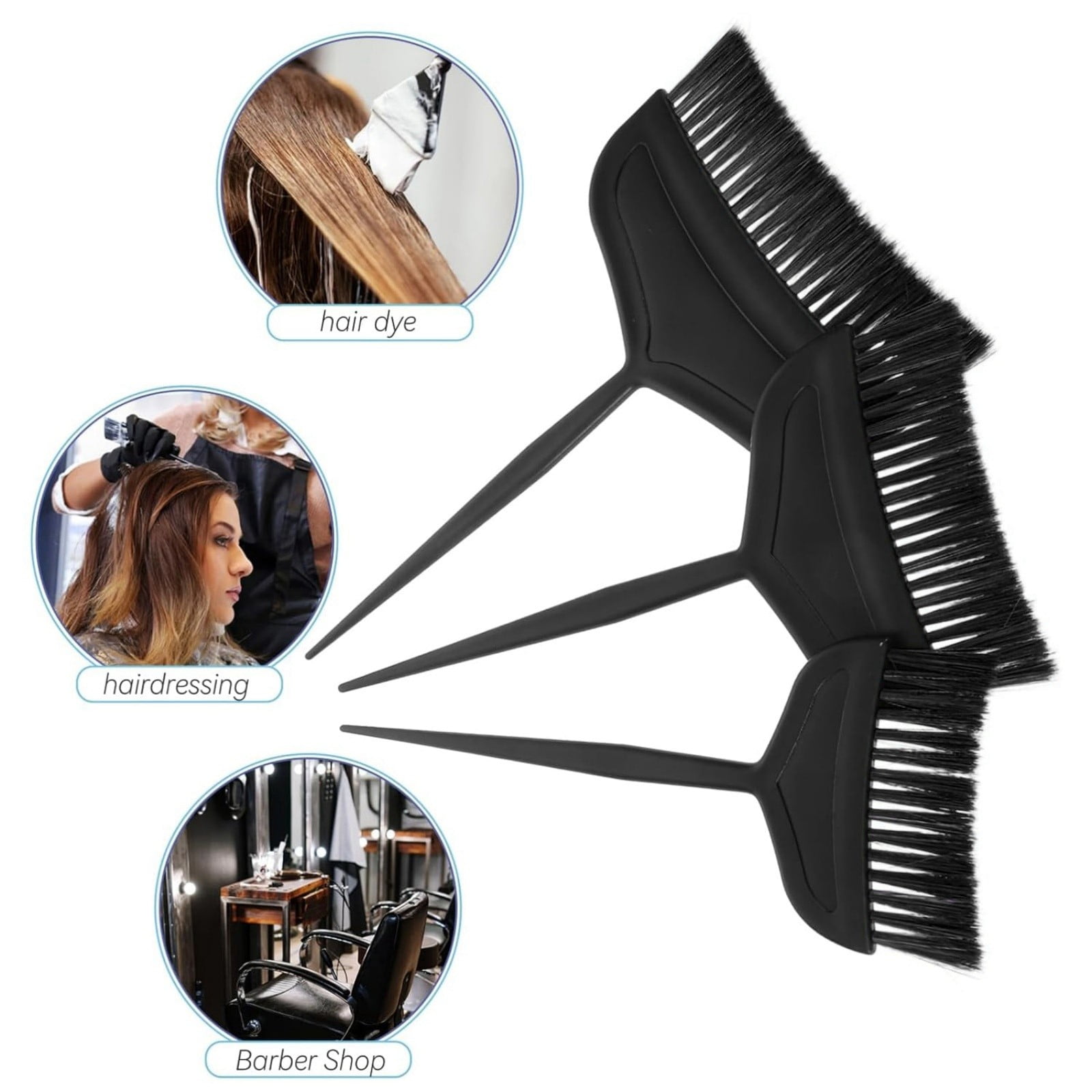 DONGGWTS Hairdressing Hair Oil Dyeing Brush Hairdressing Tools Hair ...