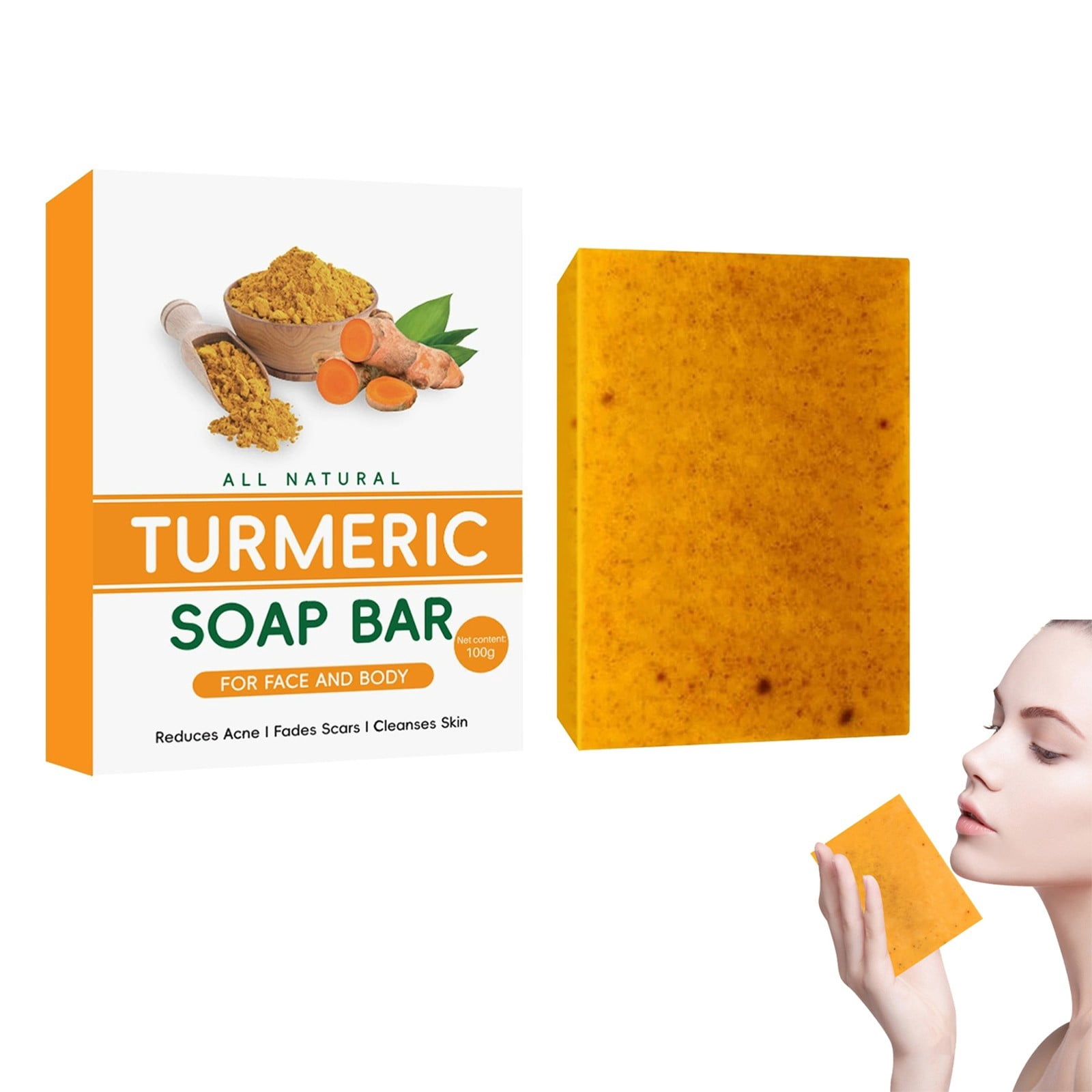 DONGGWTS Kojic Soap Natural Soap Bar For Face And Body Smooth Skin ...
