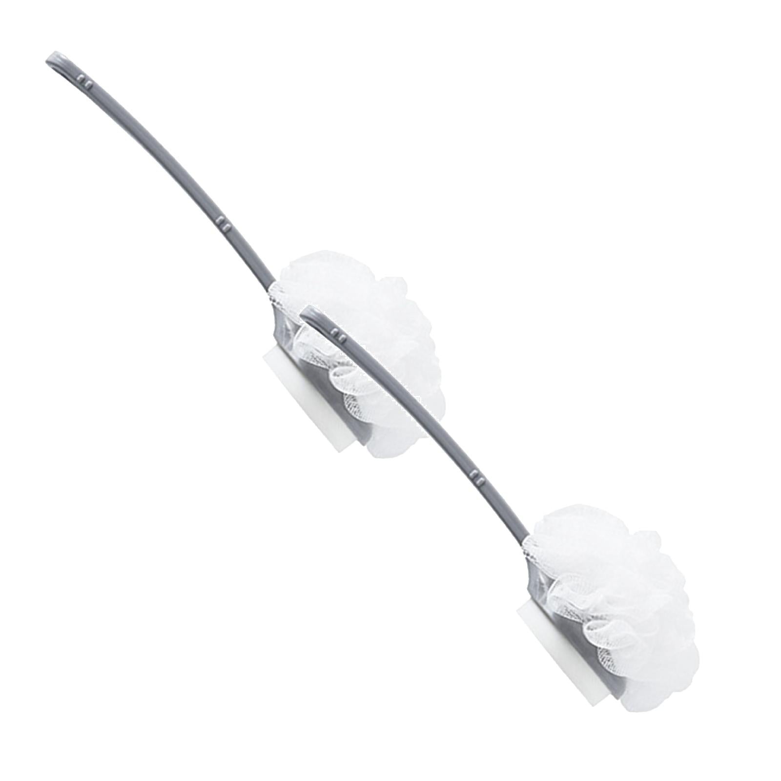 Donggwts Long Handle 2 In 1 Bath Brushes Powerful Scrubbing Bath Long Handle Sponge Bath Brush