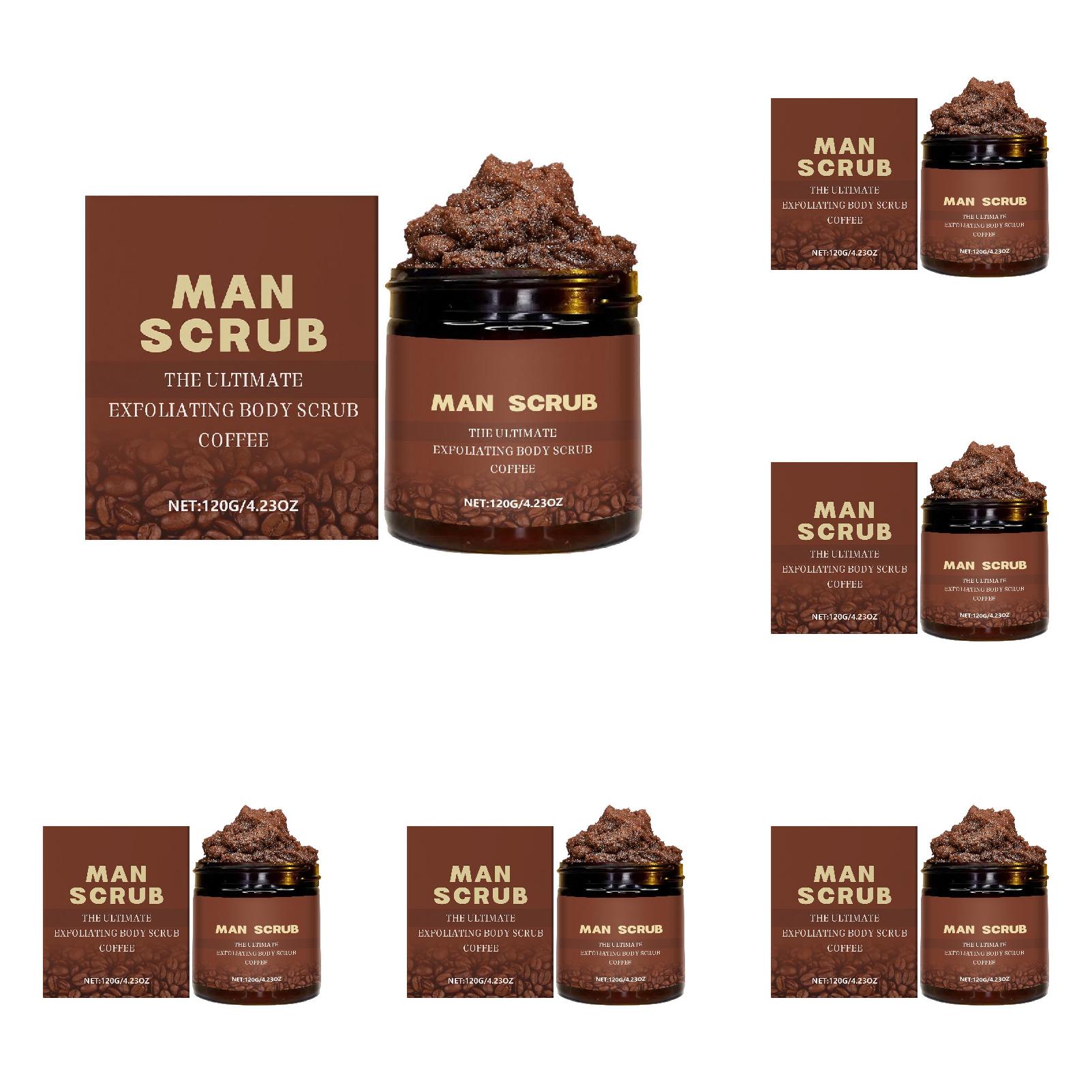 DONGGWTS Men's Coffee Body Scrub Lasting Moisturizing Effect Skin Full ...