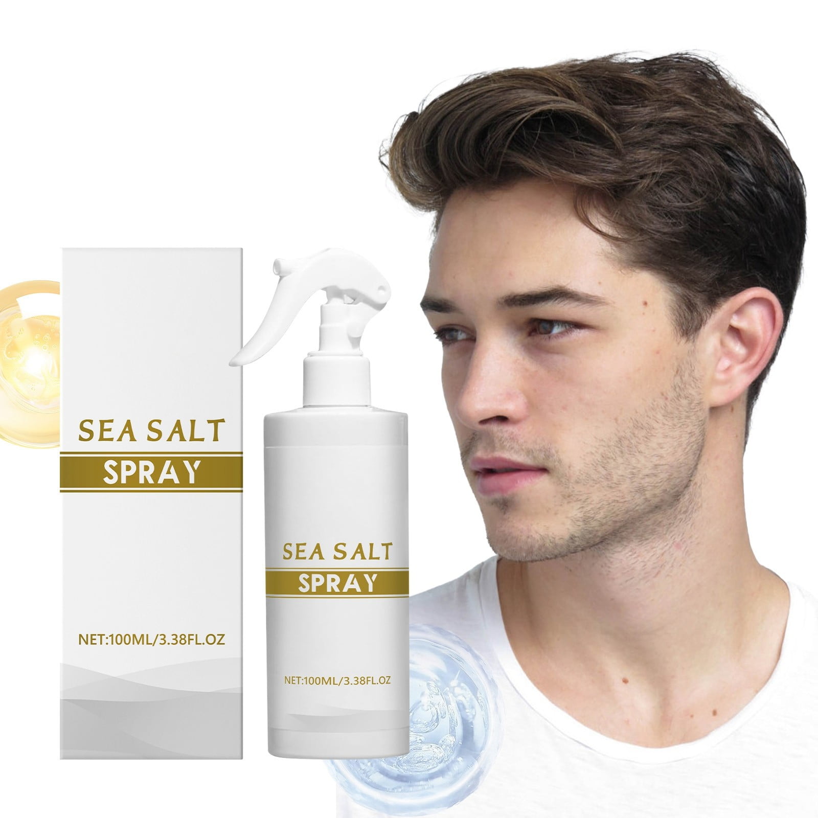 DONGGWTS Men's Sea Hair Styling Spray 100ml Long Lasting And Natural ...