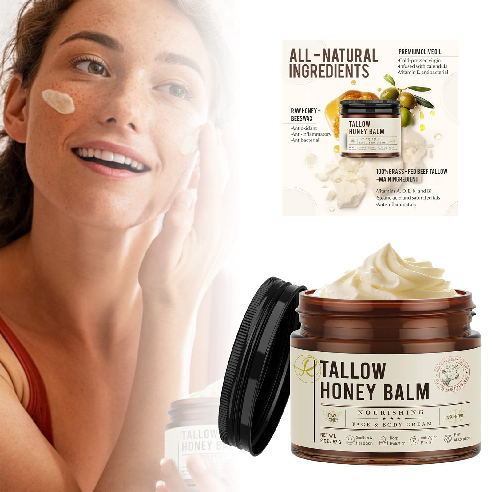 DONGGWTS Natural Face Moisturizer Hydration For Face Promotes Youthful ...