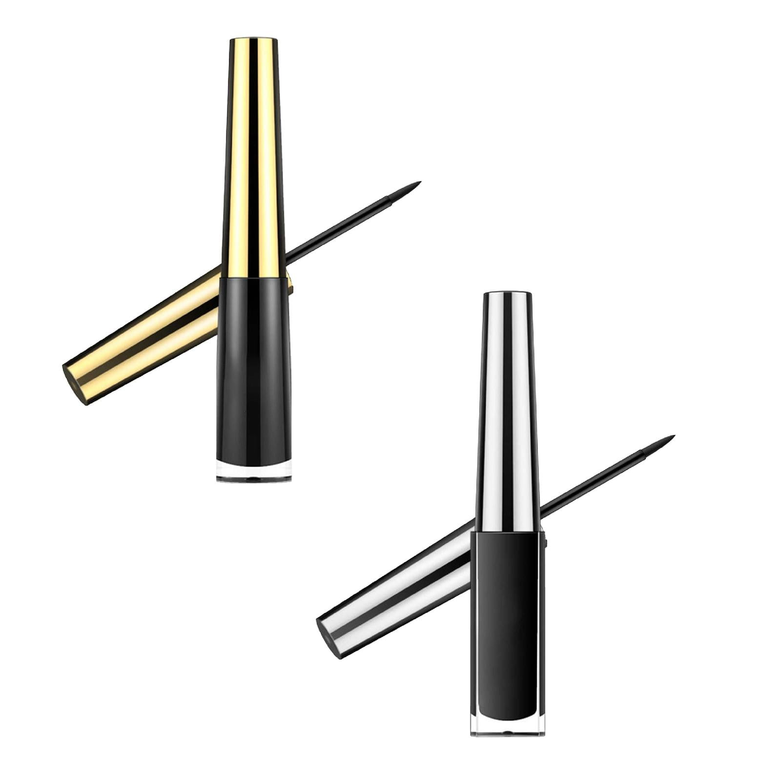 DONGGWTS Pen Eye Makeup Long Lasting Fine Pen Tip Black 2.6ml Eye Wipes ...