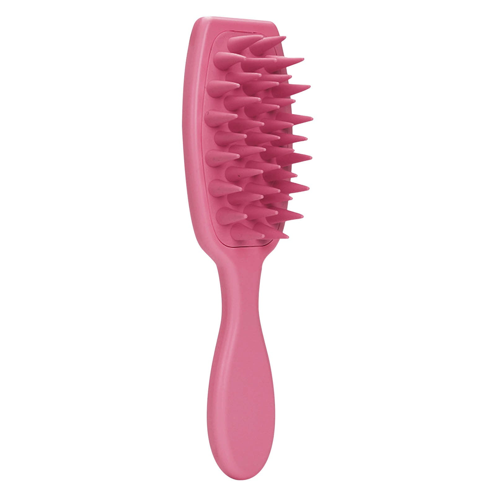 Donggwts Scalp Massager Long Handle Shampoo Brush Wet Dry Hair Scalp Brush Portable Hair Brush