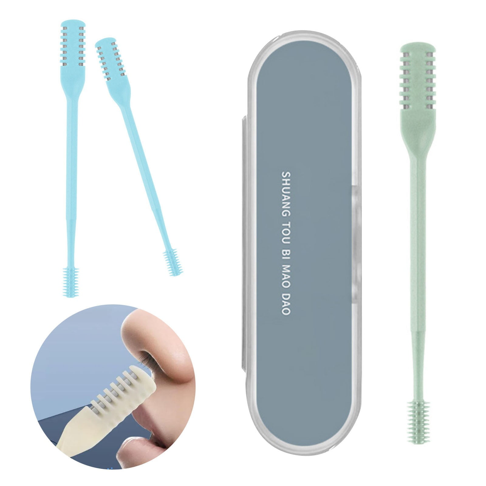 DONGGWTS Stainless Steel Manual Nose Hair For Men And Women Nose Hair ...