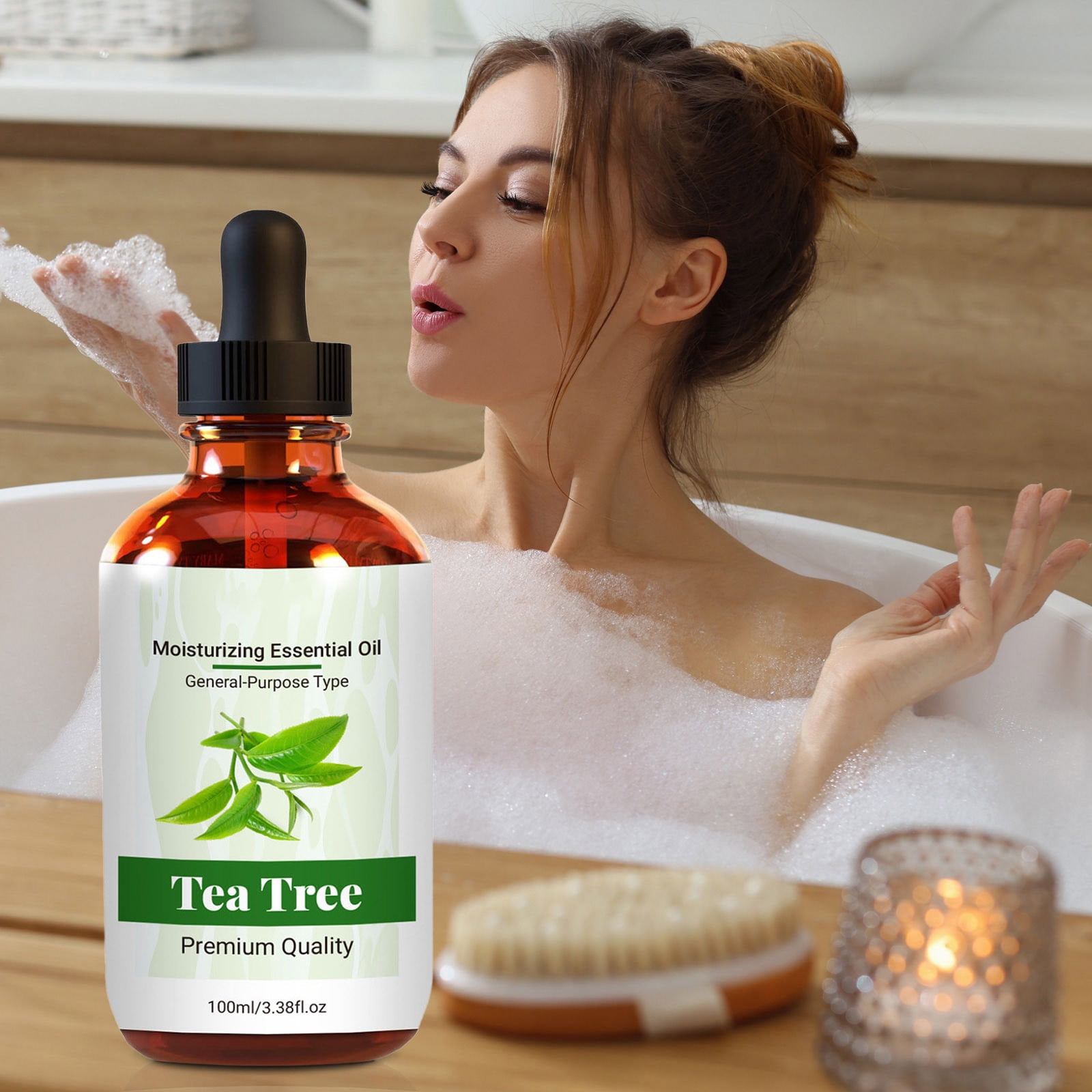 DONGGWTS TeaTree Oil Nourishes Scalp Hair And Moisturizes Skin Botanic ...
