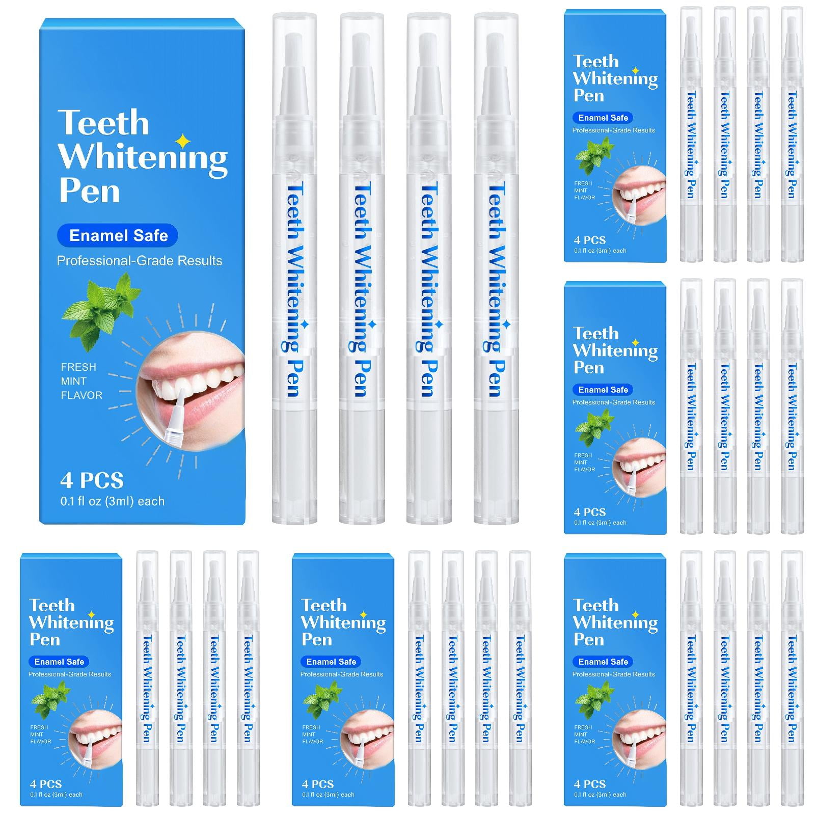 DONGGWTS Teeth Pen Tooth Cleaning Pen Clean Teeth Yellow And Whiten ...
