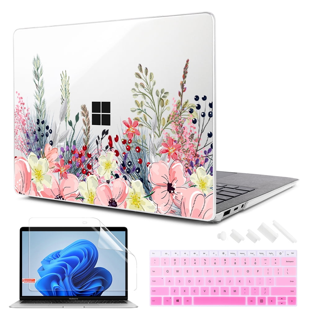 DONGKE Case For Microsoft Surface Laptop 5/4/3 13.5inch With Alcantara ...