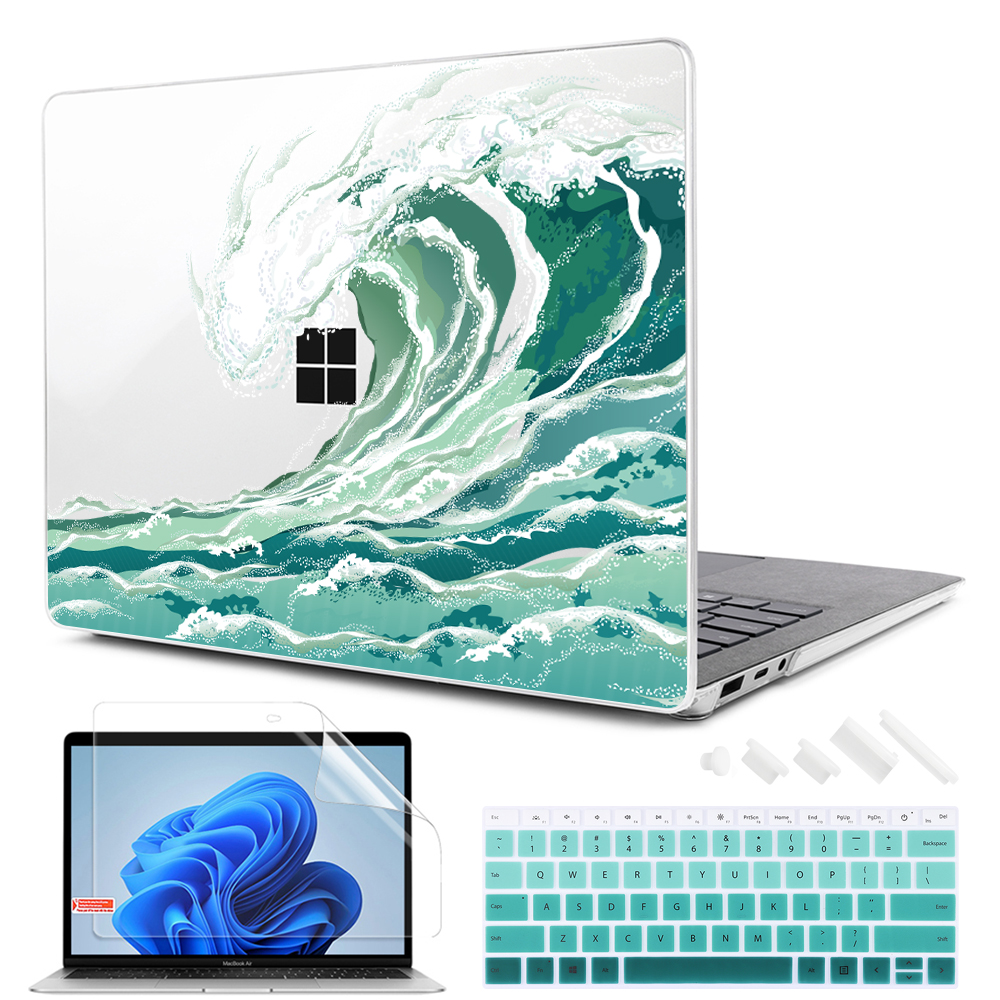 DONGKE Case For Microsoft Surface Laptop 5/4/3 13.5inch With Alcantara ...