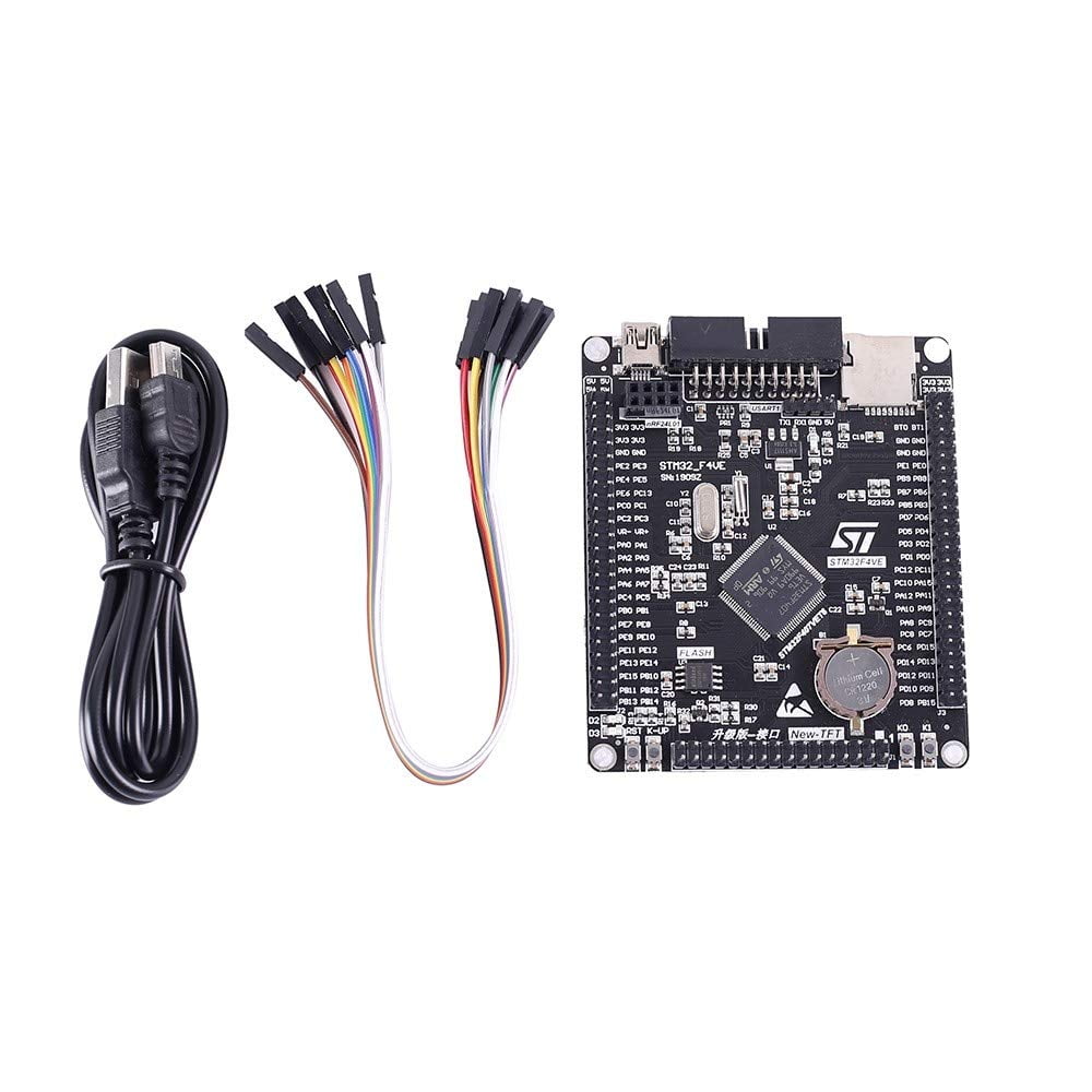 DONGKER STM32F407VET6 Development Board, RRF12 STM32F4 32Bit DC 1.8V-3.6V M4 Single-Board ...