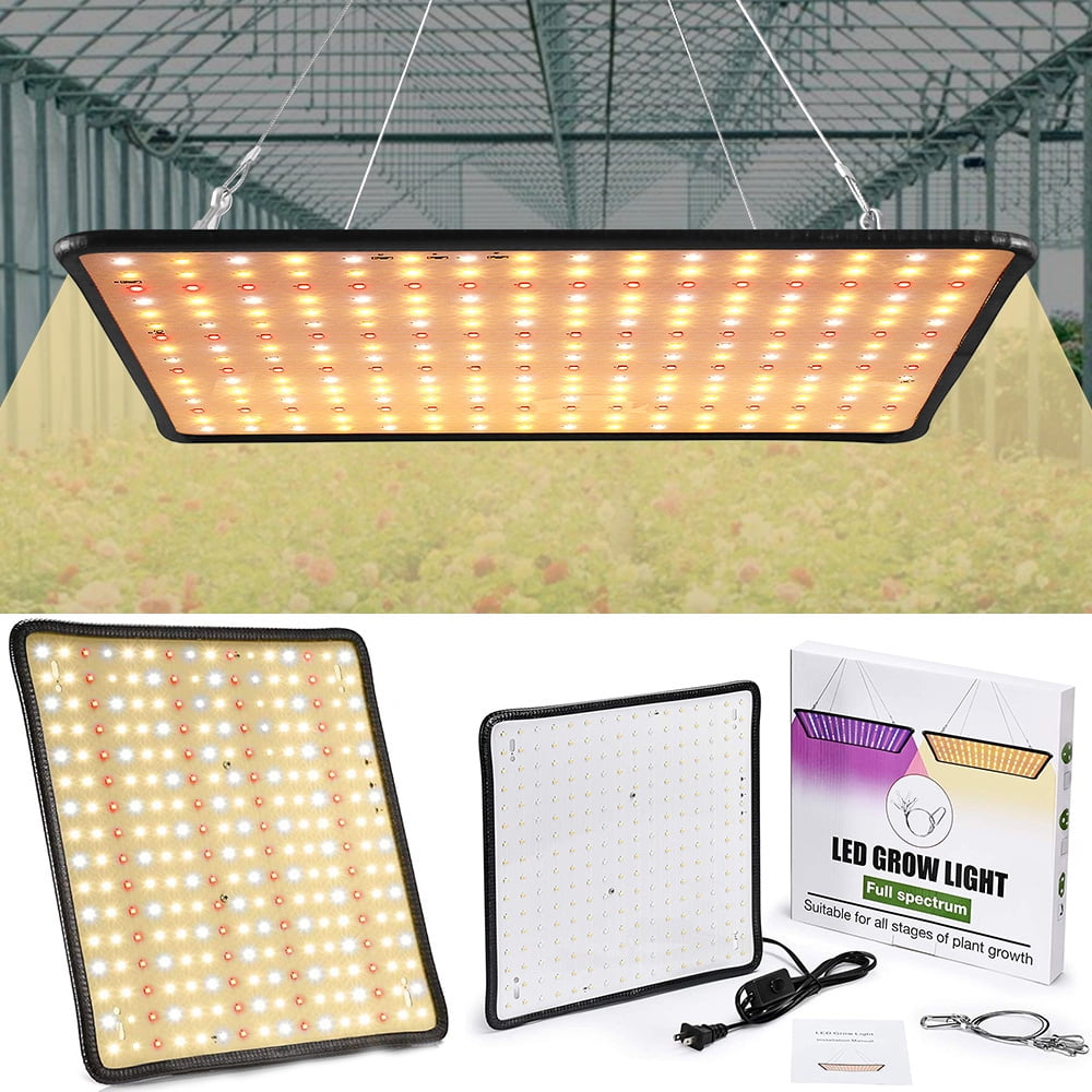 DONGPAI 256 LED Grow Light Full Spectrum Plant Growth Lamp Panel for ...