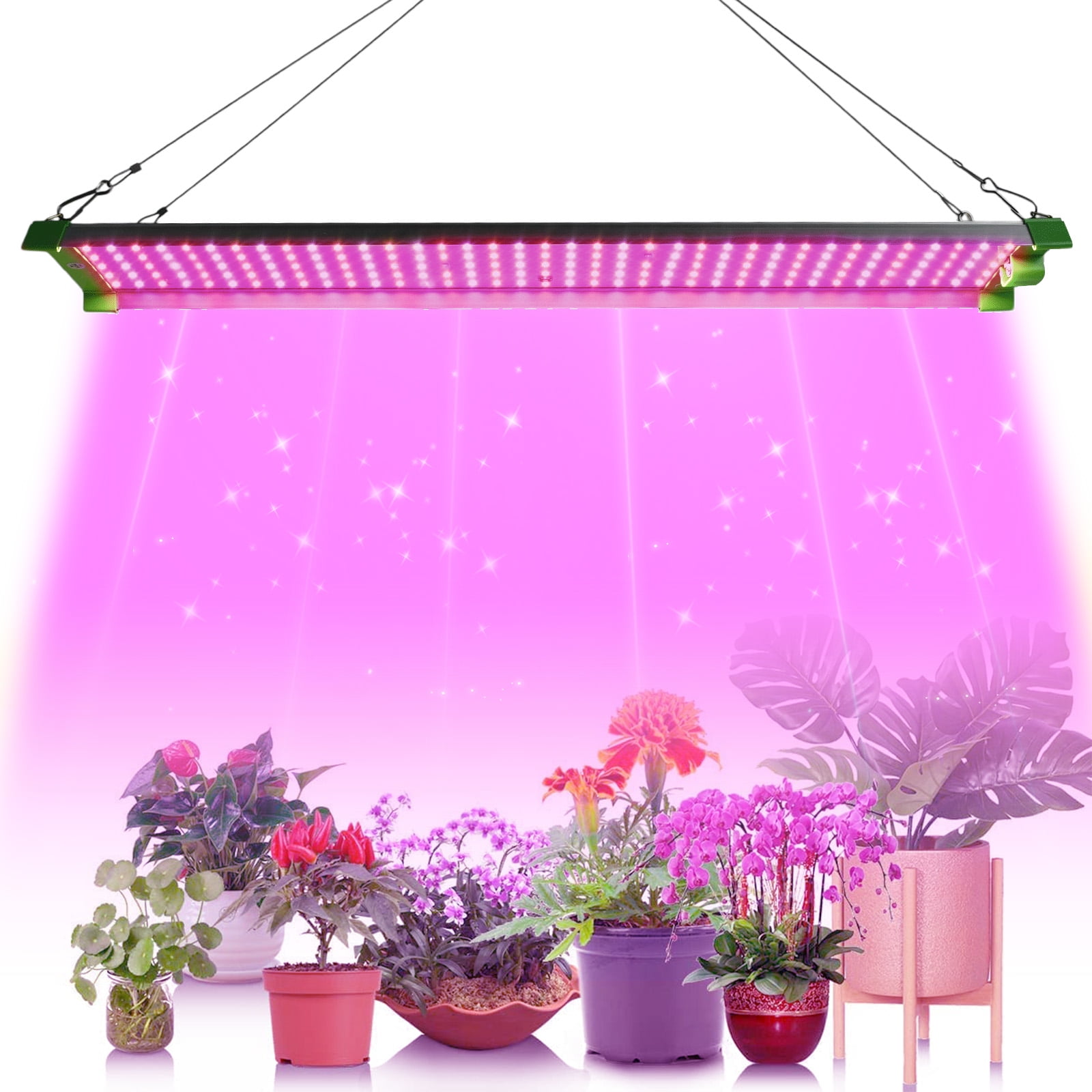 DONGPAI Grow Lights for Indoor Plants Full Spectrum UV IR LED Grow ...