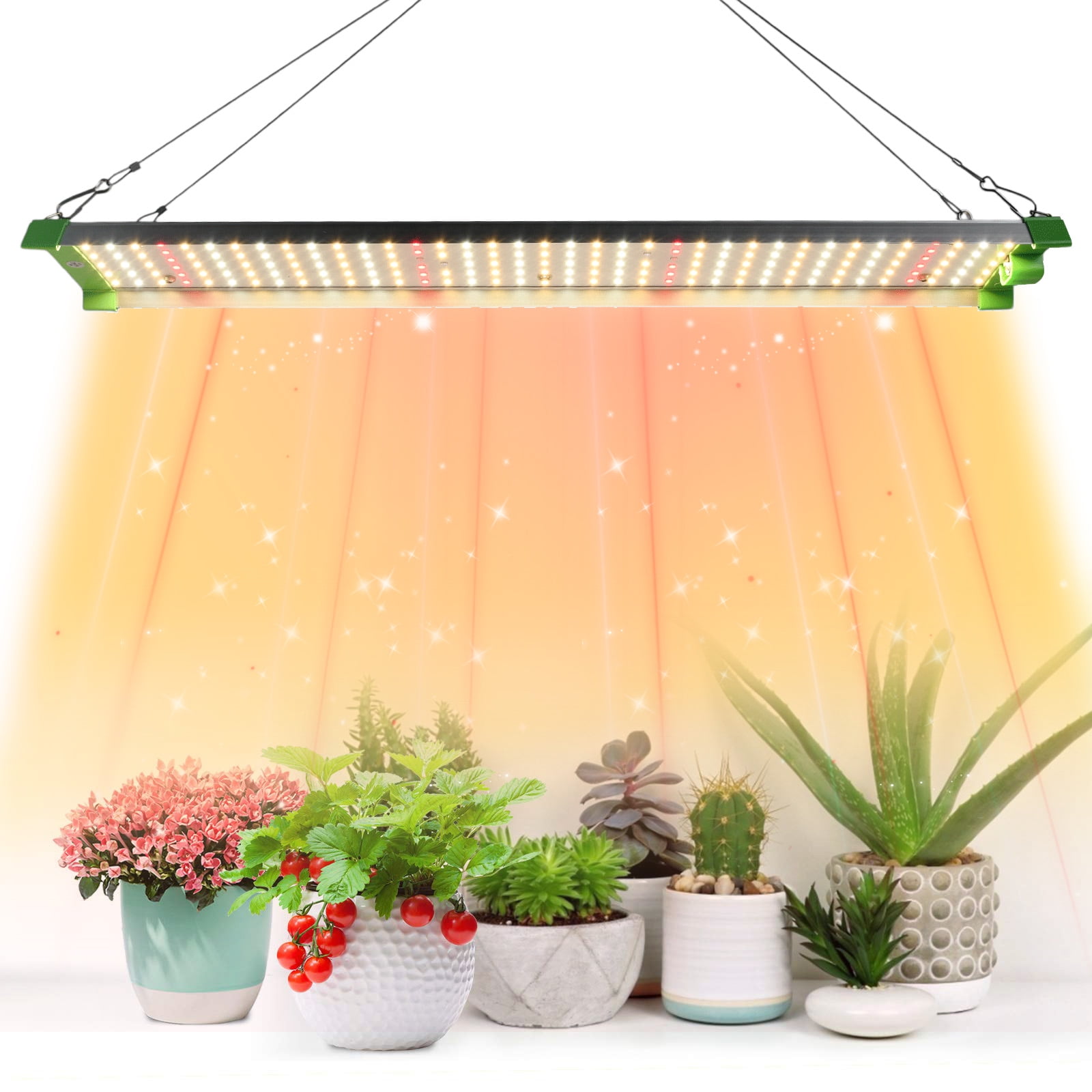 DONGPAI Grow Lights for Indoor Plants Full Spectrum UV IR LED Grow ...